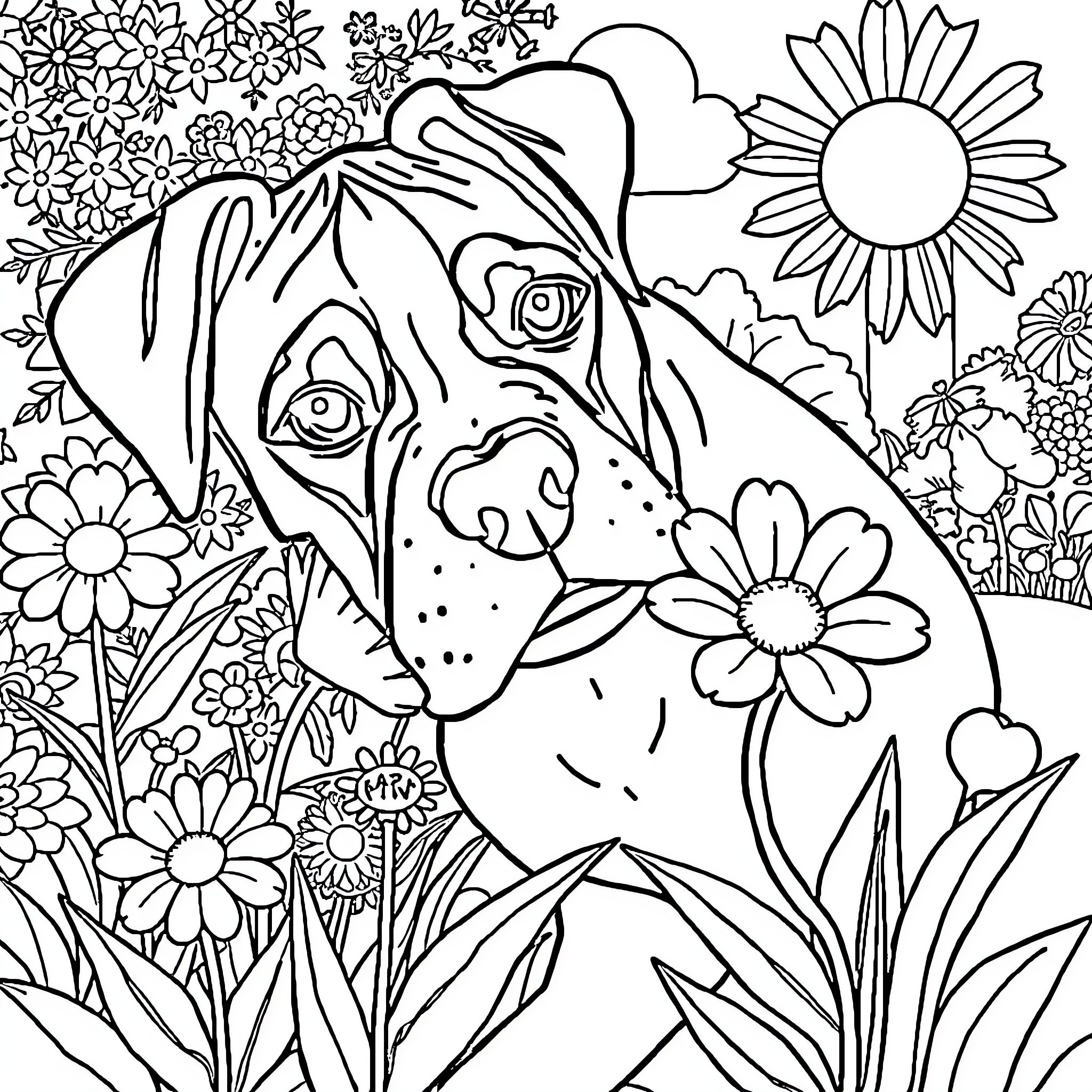 Best Boxer Coloring Pages (Free Printable PDF)