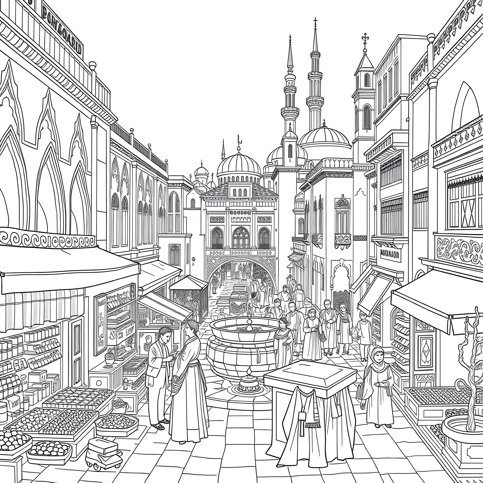 5 Best Baghdad Coloring Pages (Free Printable PDFs)