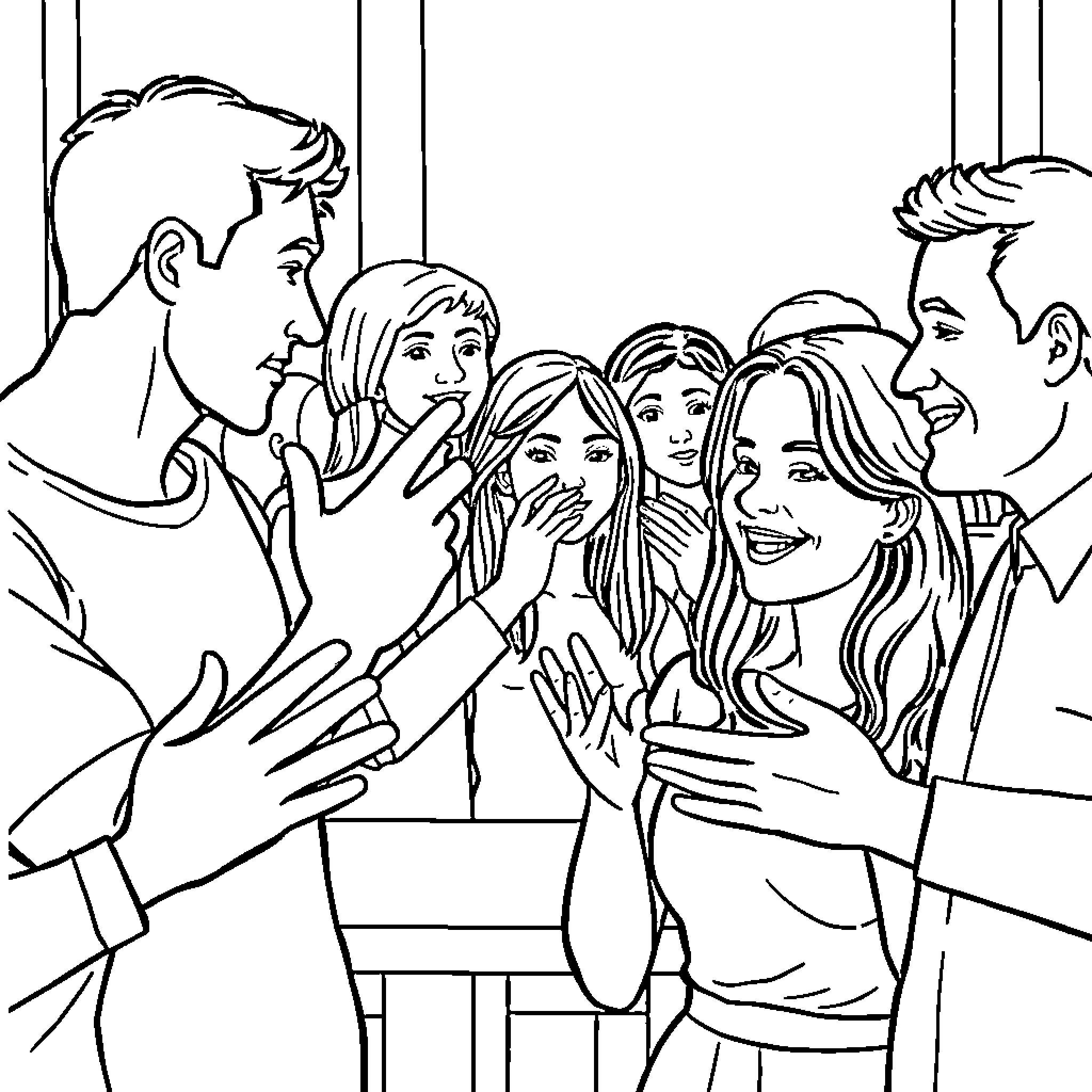 Best Sign Language Coloring Pages (Free Printable PDF)