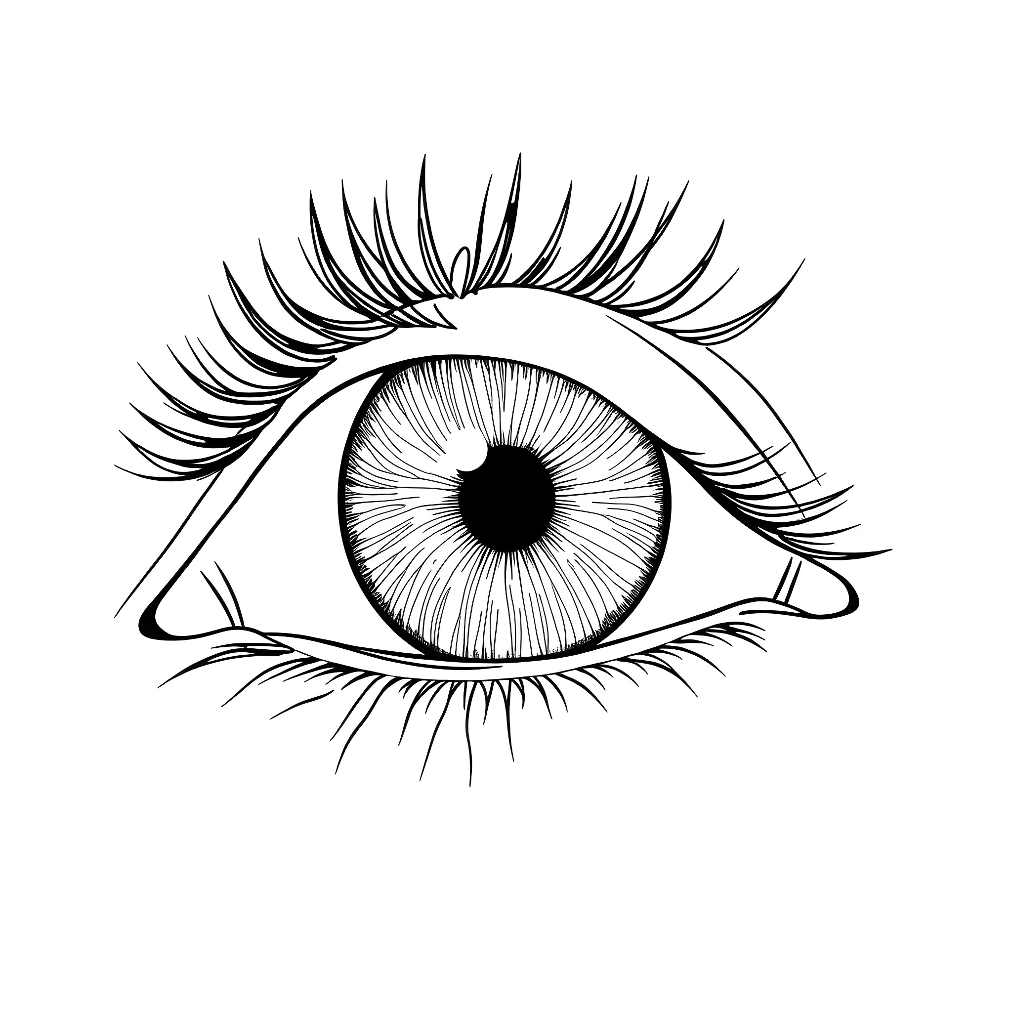 Best Eye Coloring Pages (Free Printable PDF)