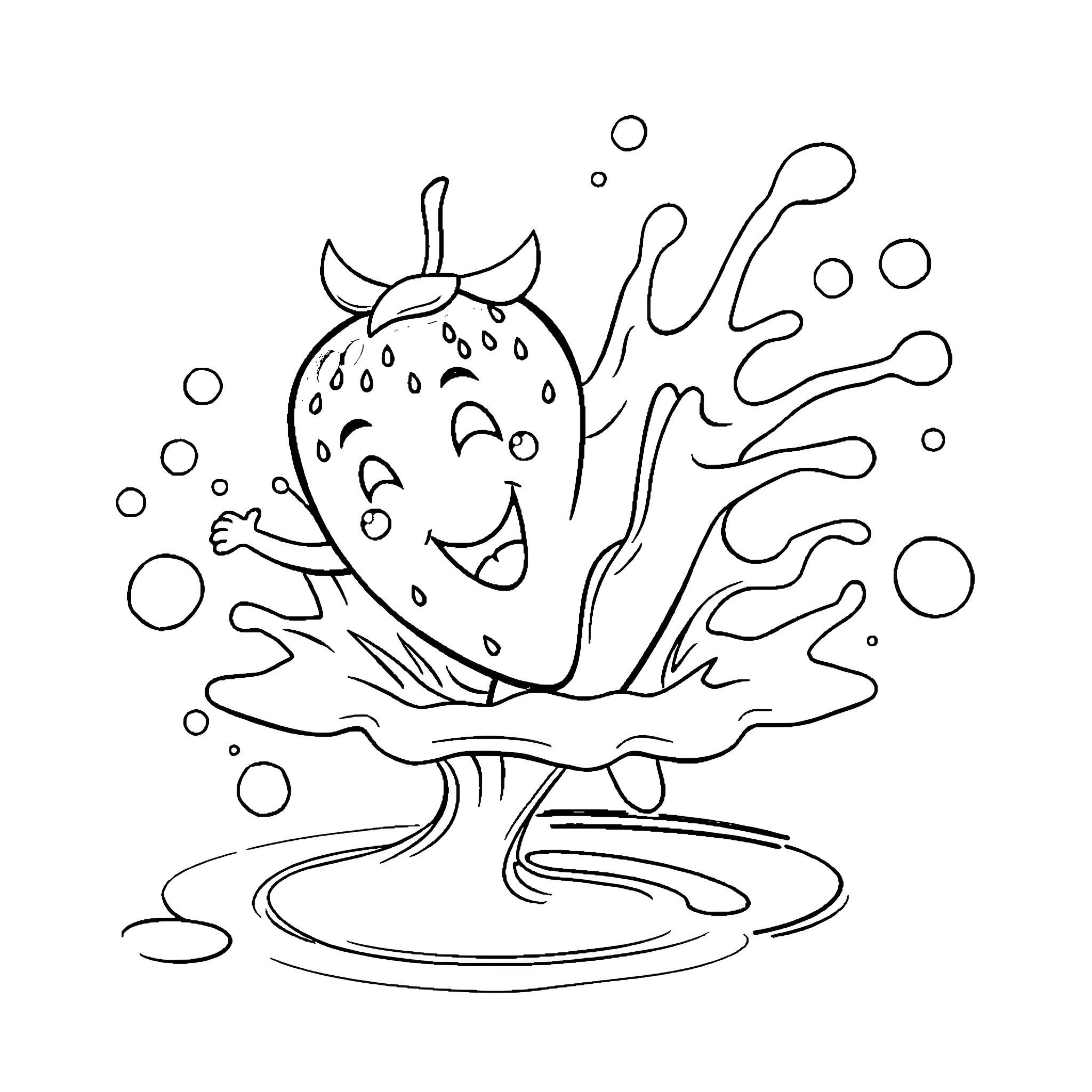 82 Best Strawberry Coloring Pages (Free Printable PDFs)
