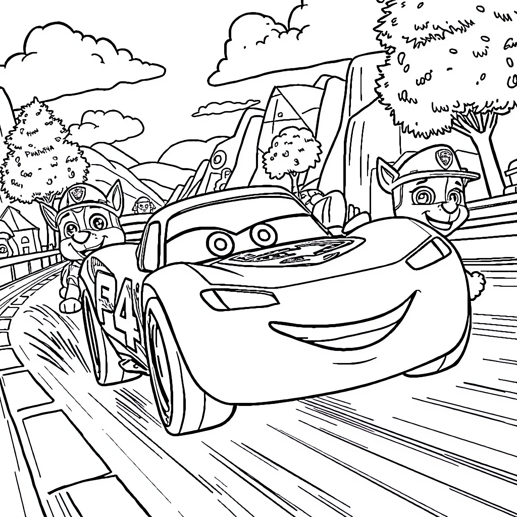 Best Flash McQueen Coloring Pages (Free Printable PDF)