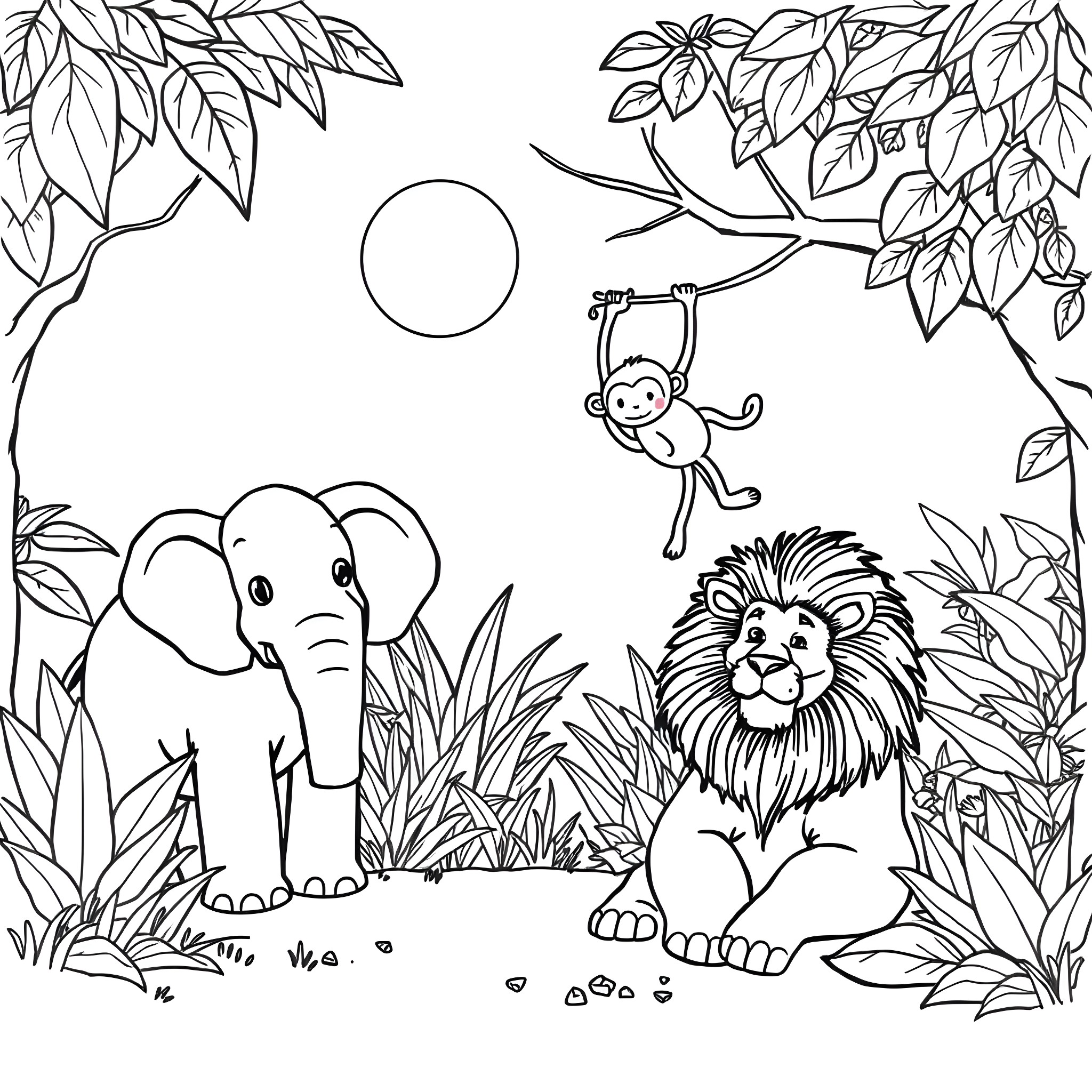 17 Best Wild Animal Coloring Pages (Free Printable PDFs)