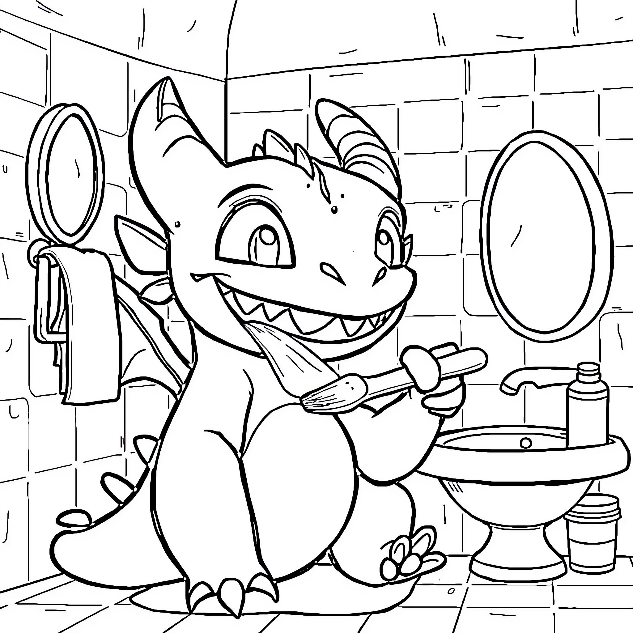 Best Toothless Coloring Pages (Free Printable PDF)