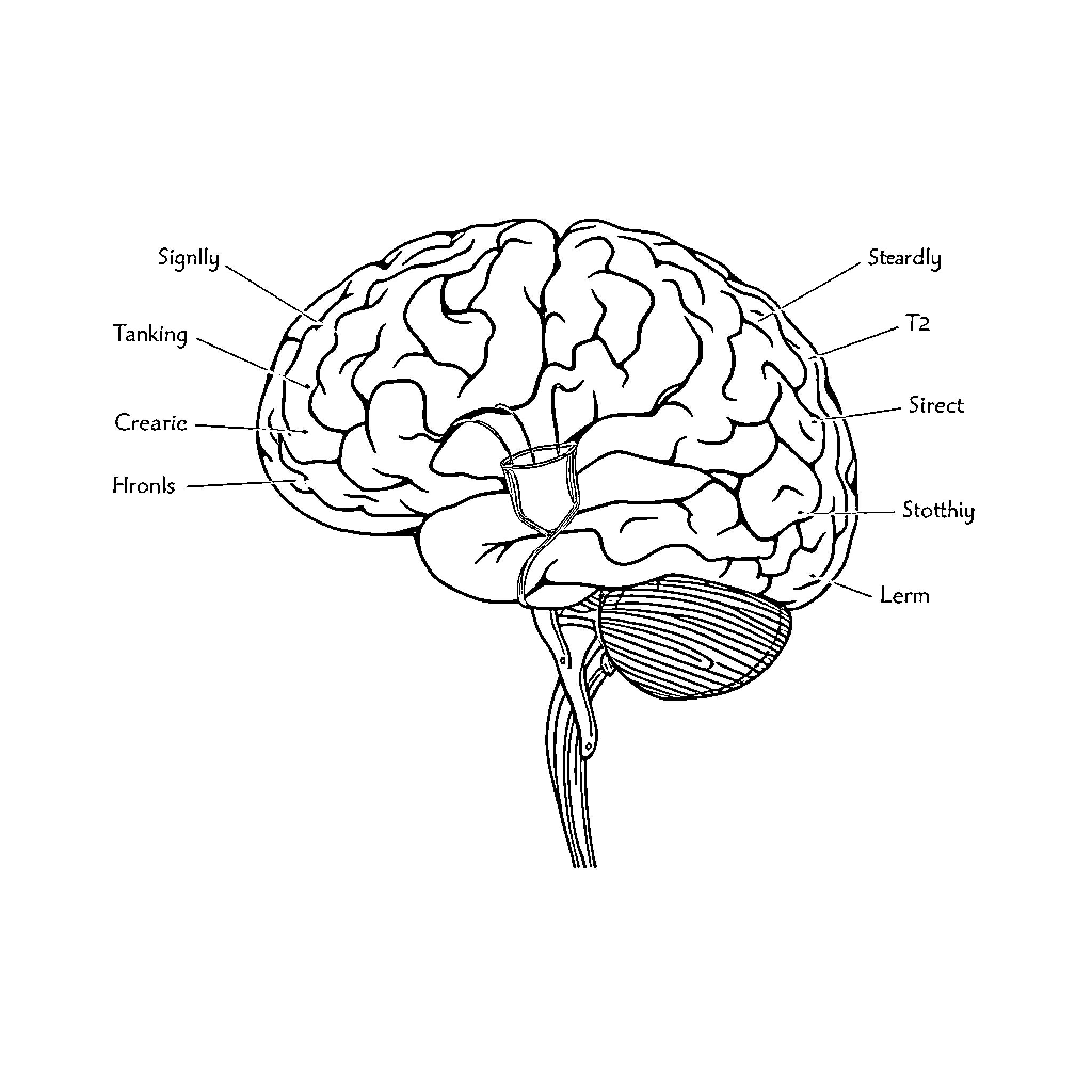 Best Brain Coloring Pages (Free Printable PDF)