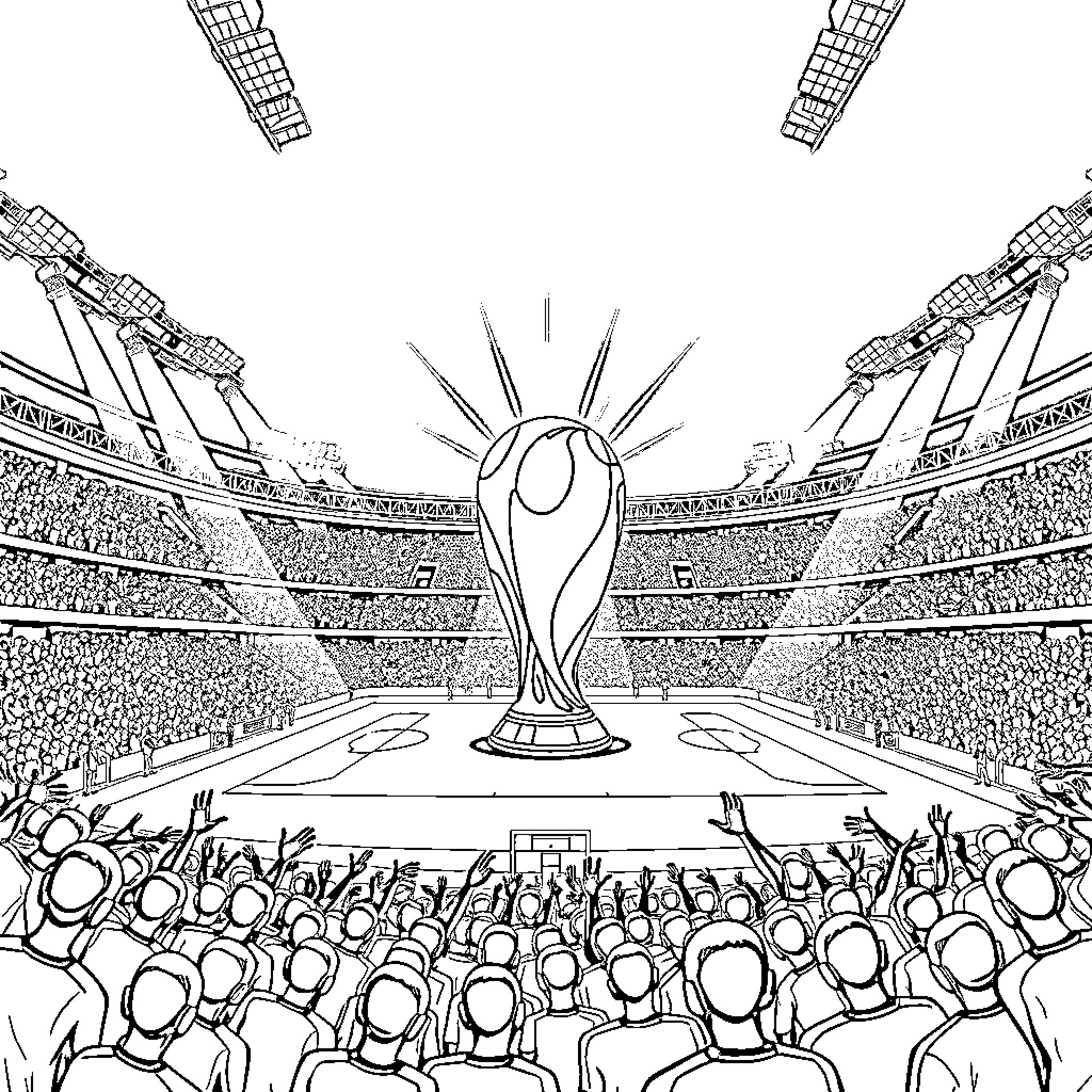 Best Fifa Trophy Coloring Pages (Free Printable PDF)