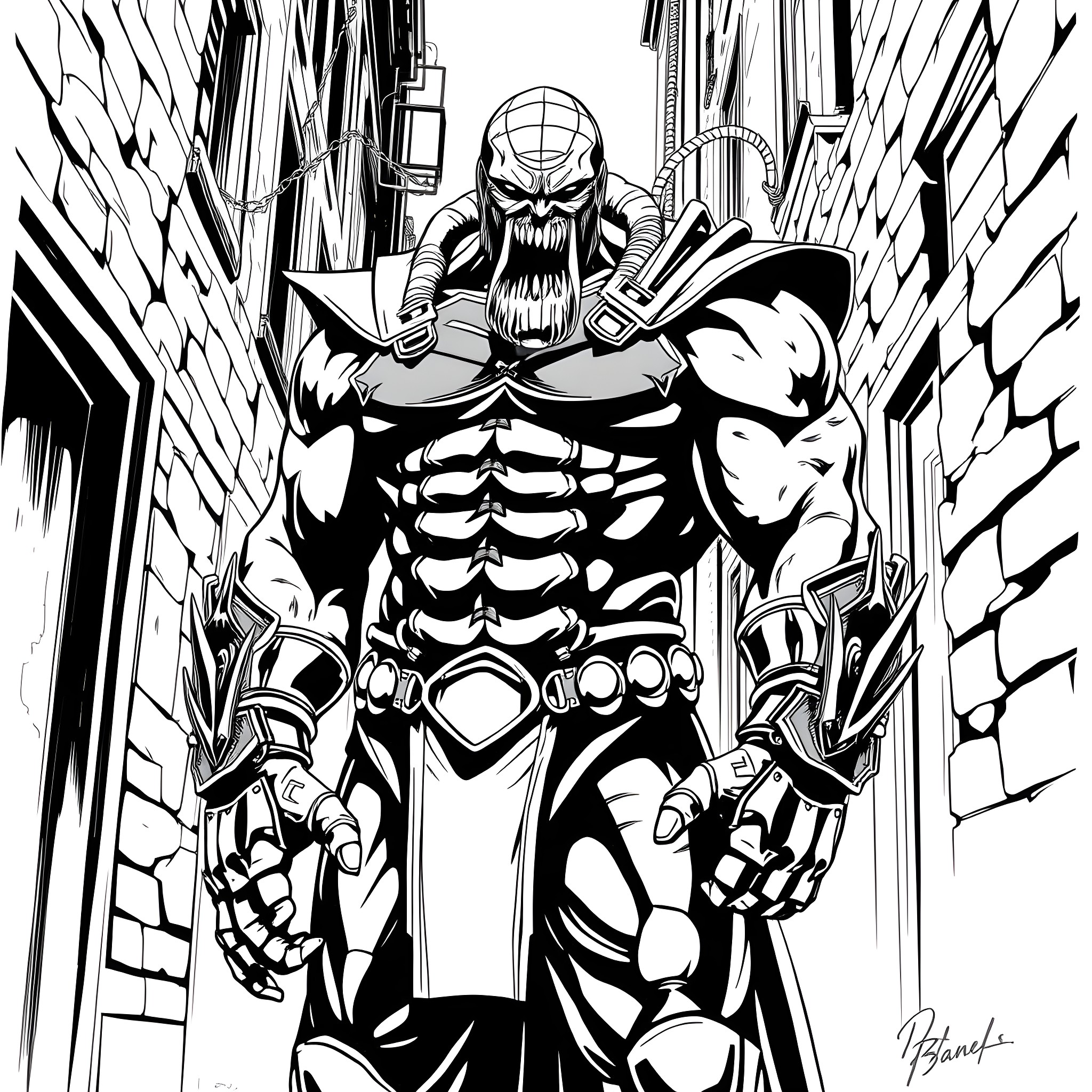 Best Bane Coloring Pages (Free Printable PDF)
