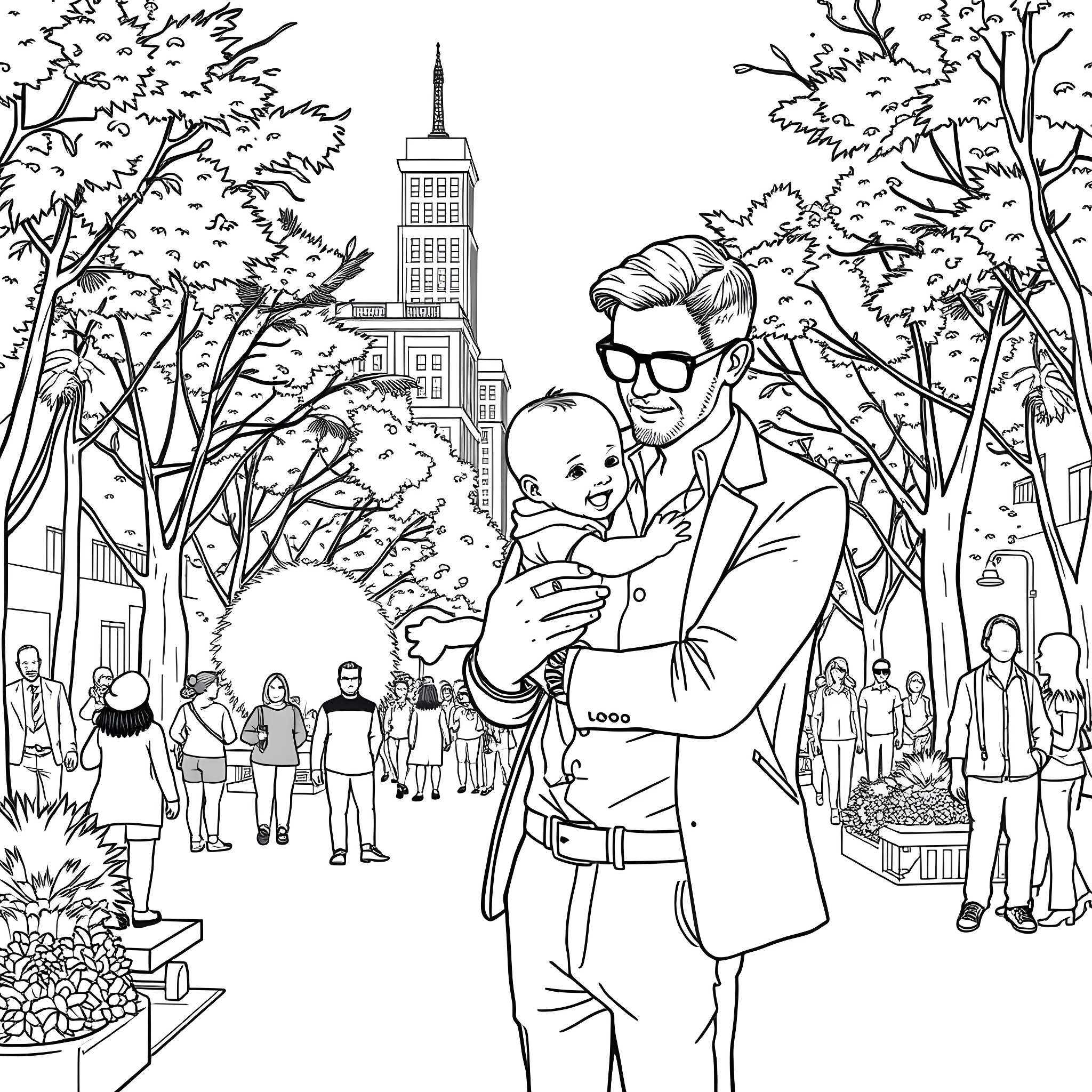 174 Best Man Coloring Pages (Free Printable PDFs)