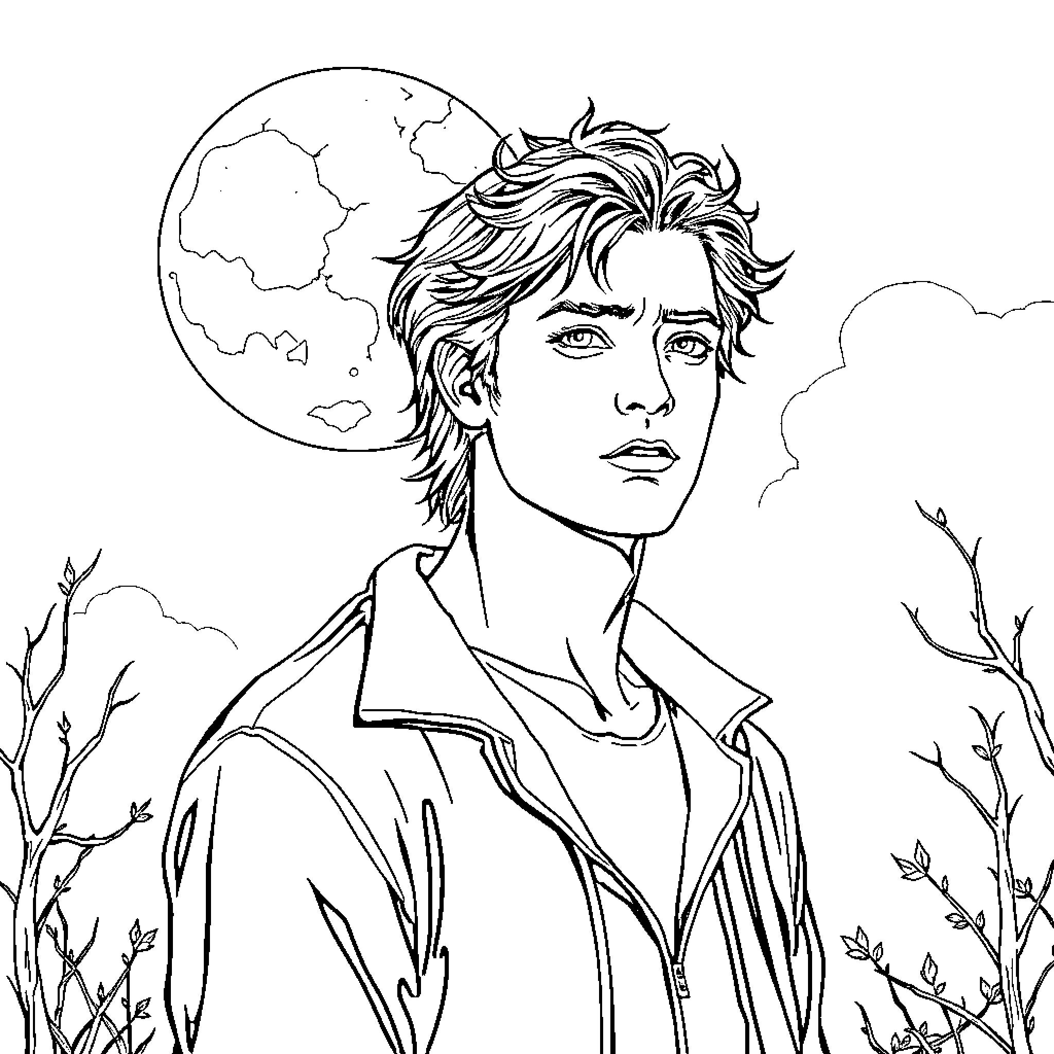 Best Edward Cullen Coloring Pages (Free Printable PDF)