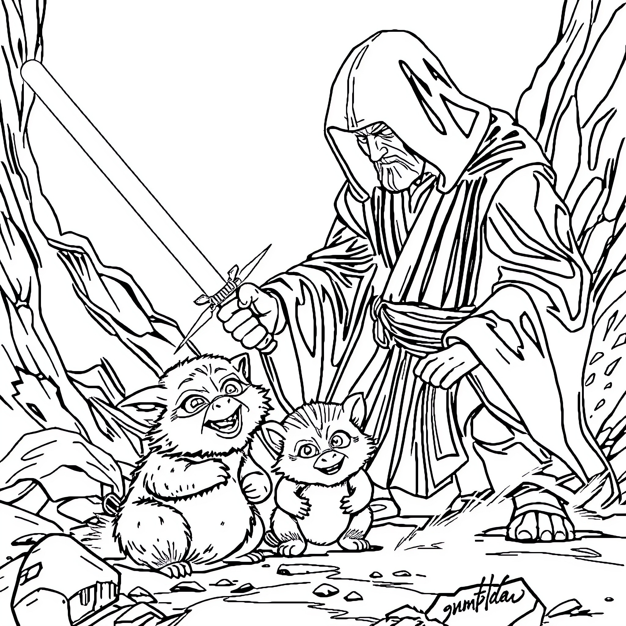 3 Best Mace Windu Coloring Pages (Free Printable PDFs)