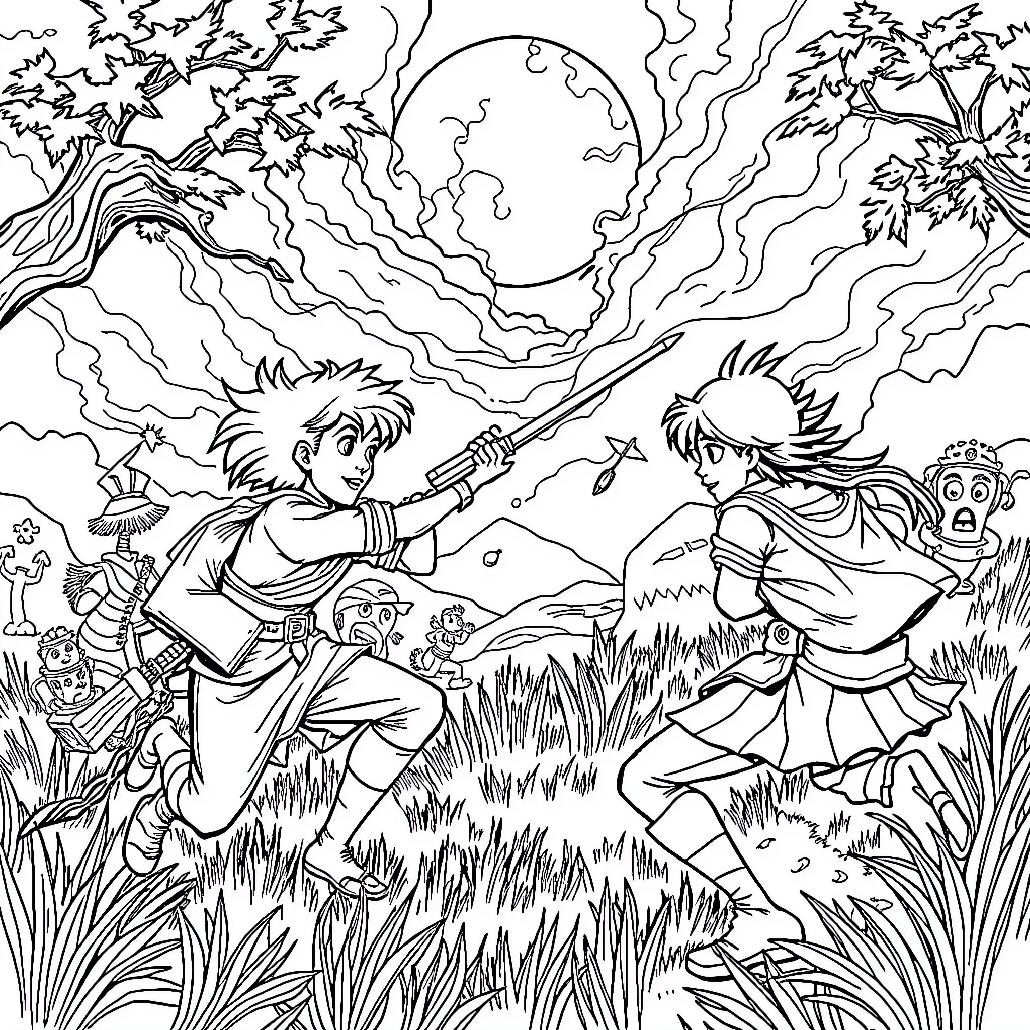 Best Huntrix Coloring Pages (Free Printable PDF)