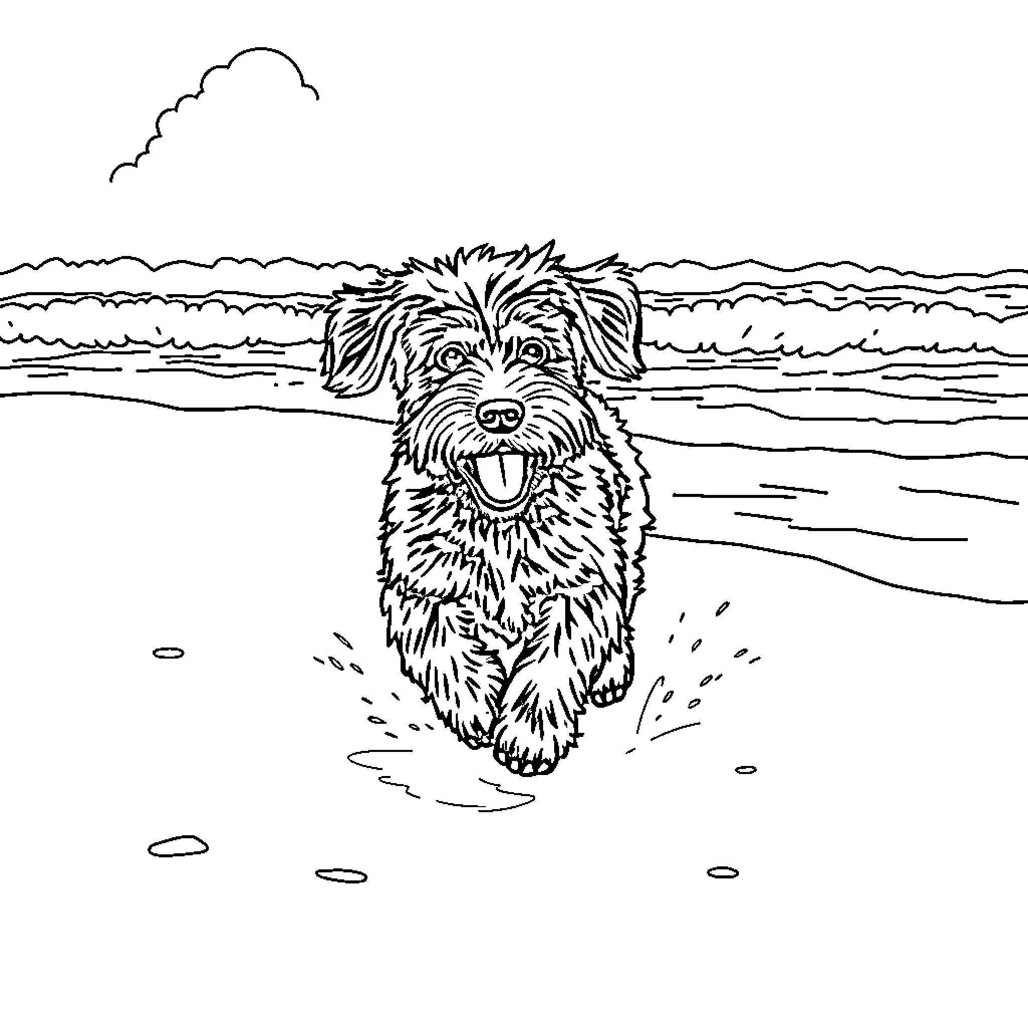 Best Cockapoo Coloring Pages (Free Printable PDF)