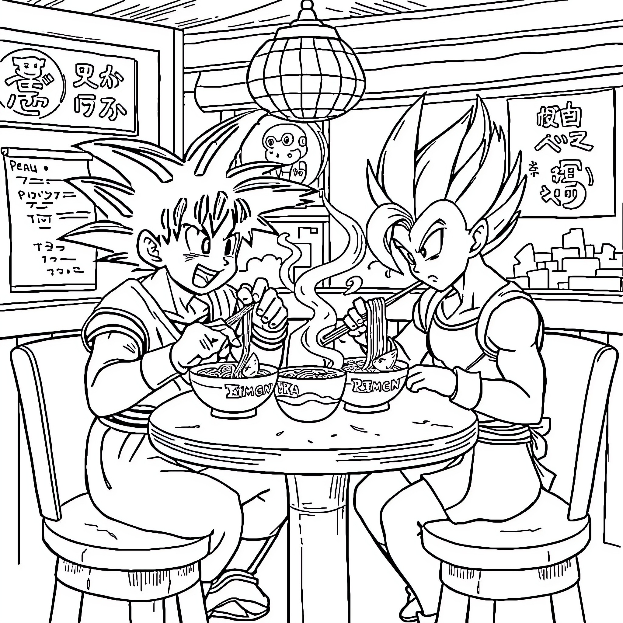 Best Dragonball Characters Coloring Pages (Free Printable PDF)