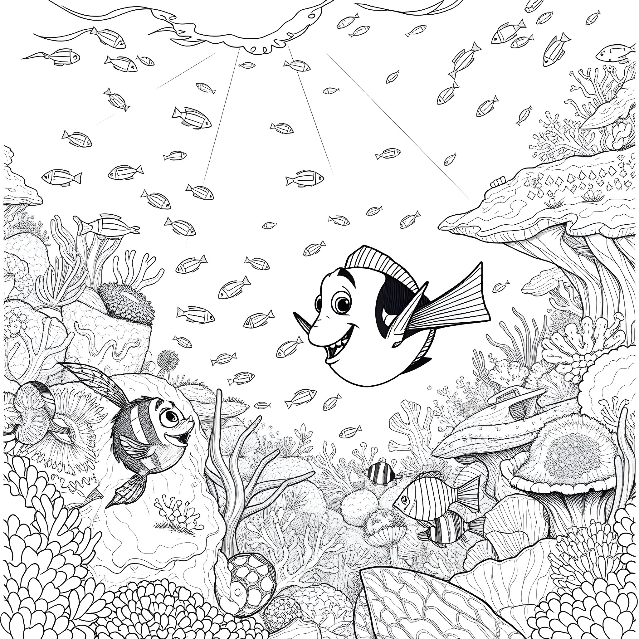 Best Nemo Coloring Pages (Free Printable PDF)
