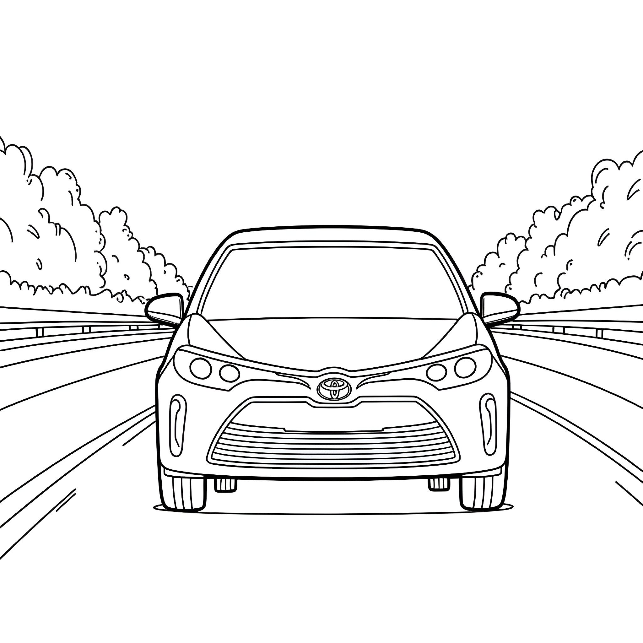 Best Toyota Corolla Coloring Pages (Free Printable PDF)