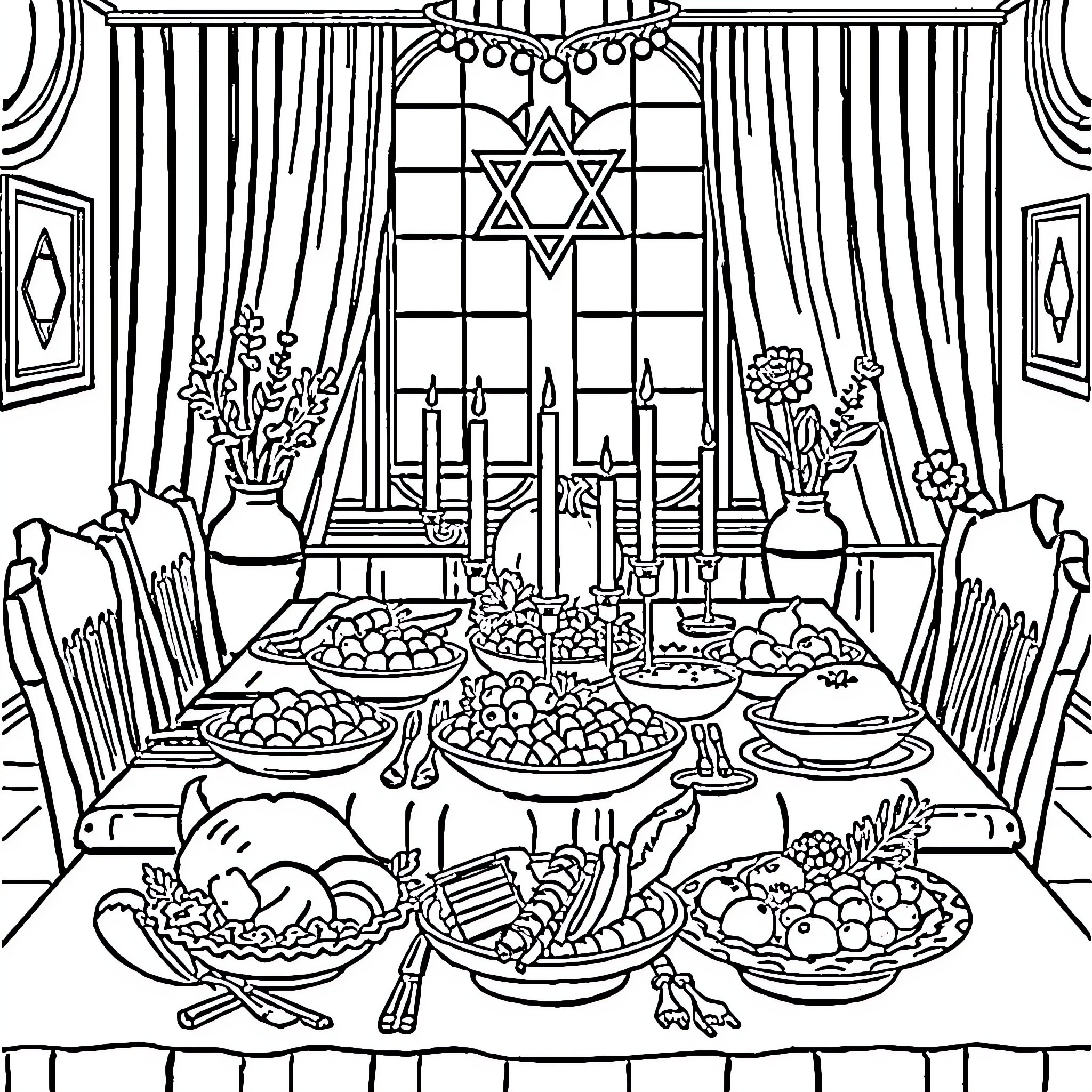 Best Rosh Hashanah Coloring Pages (Free Printable PDF)