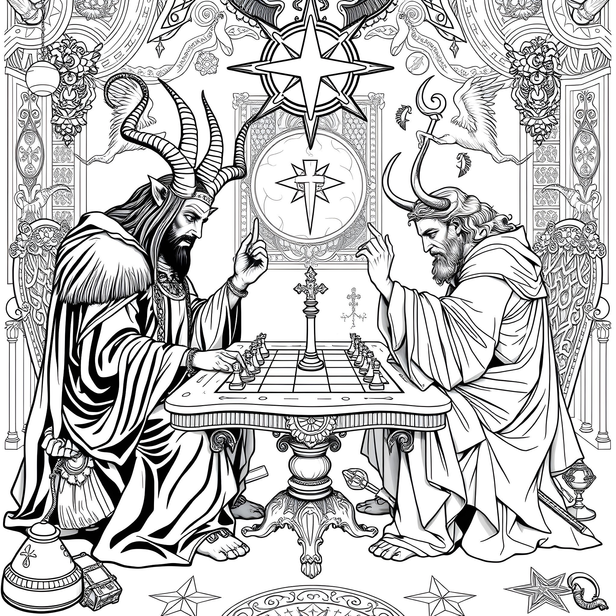 Best Baphomet Coloring Pages (Free Printable PDF)