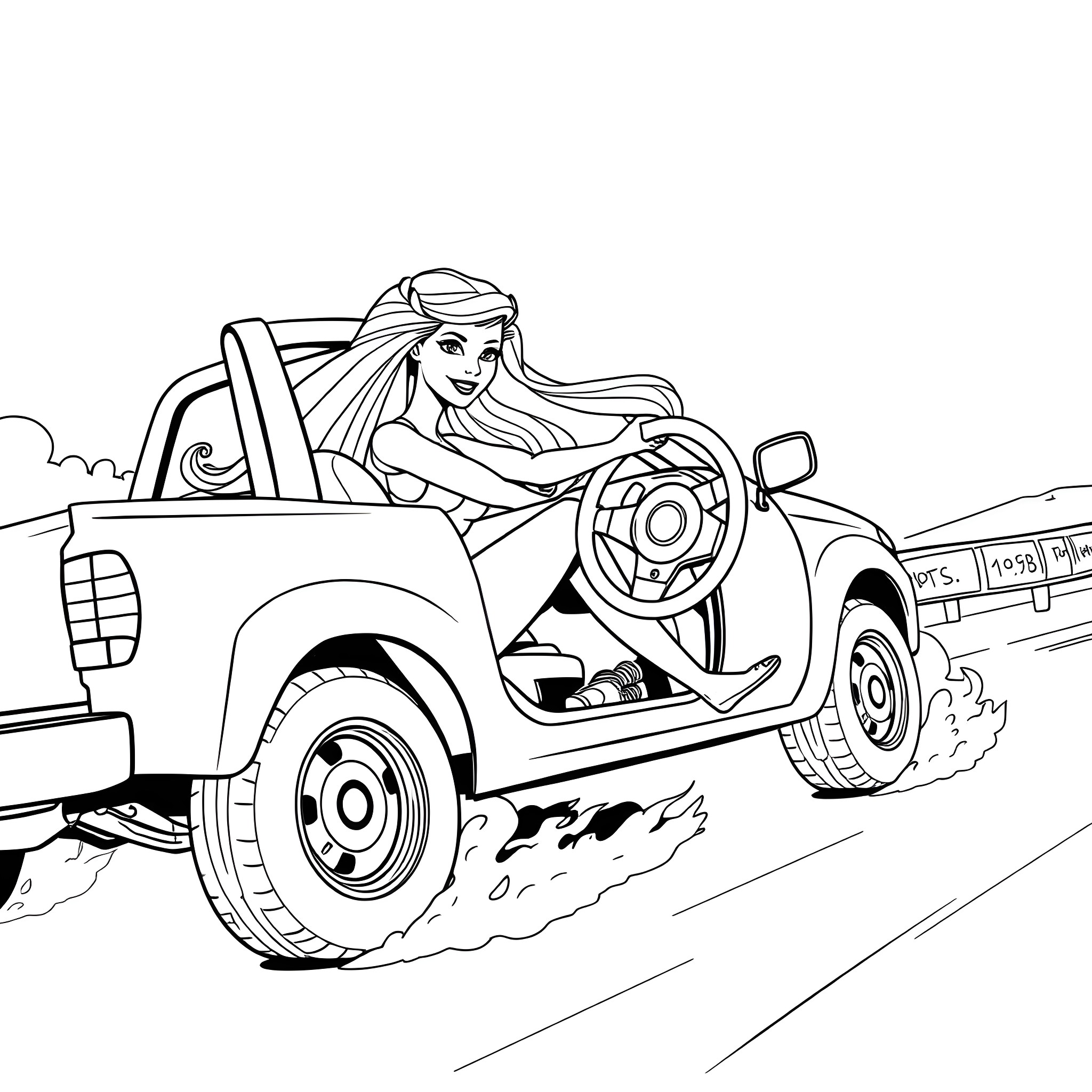 225 Best Barbie Coloring Pages (Free Printable PDFs)