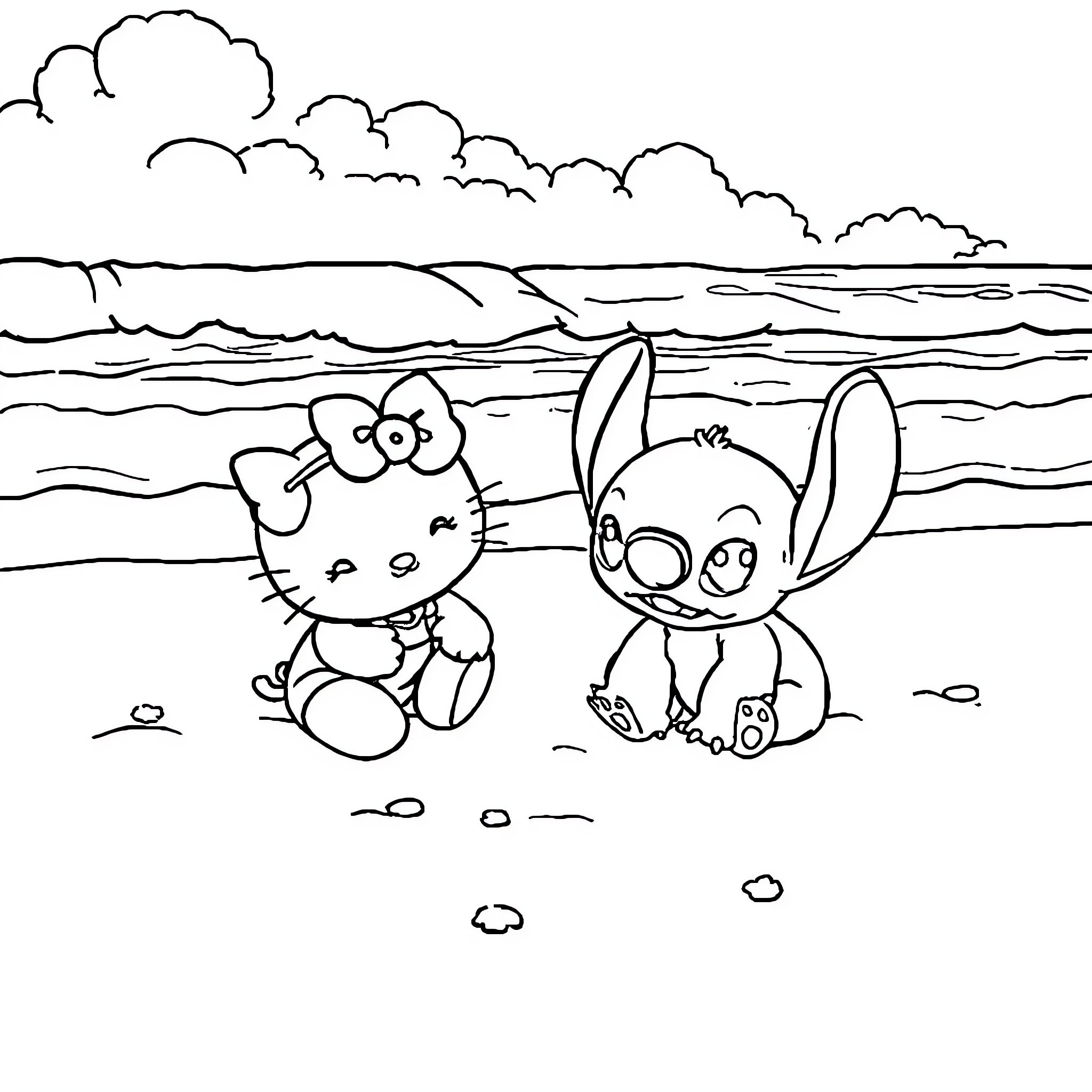 Best Kitty Coloring Pages (Free Printable PDF)