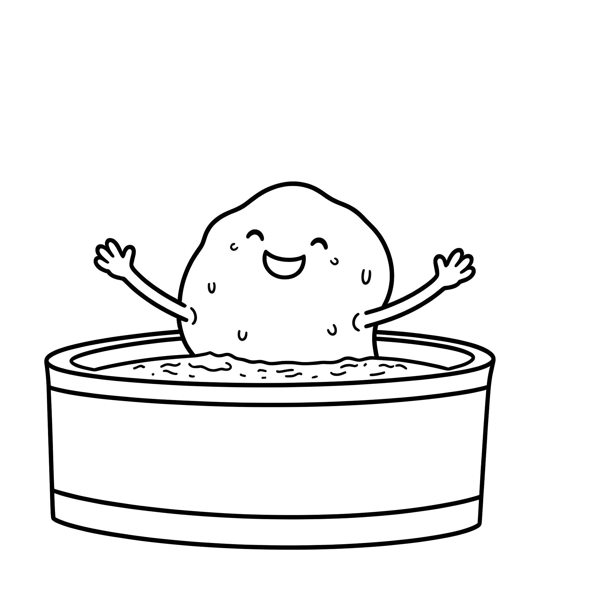 Best Potato Coloring Pages (Free Printable PDF)