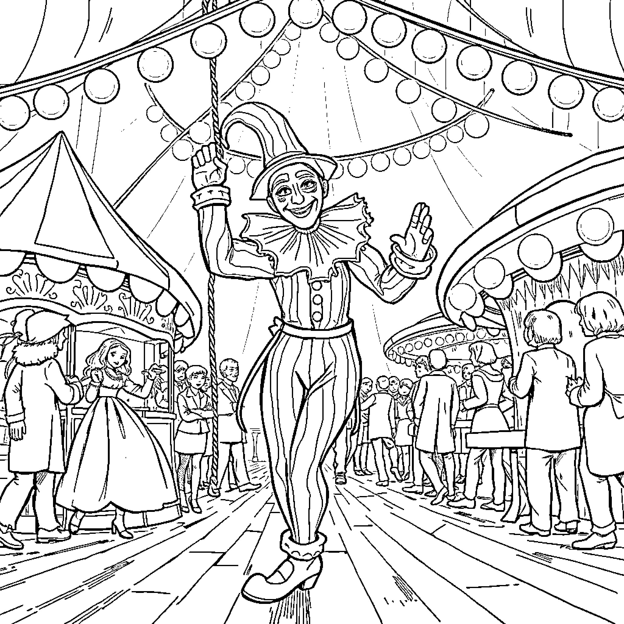 Best Harlequin Coloring Pages (Free Printable PDF)