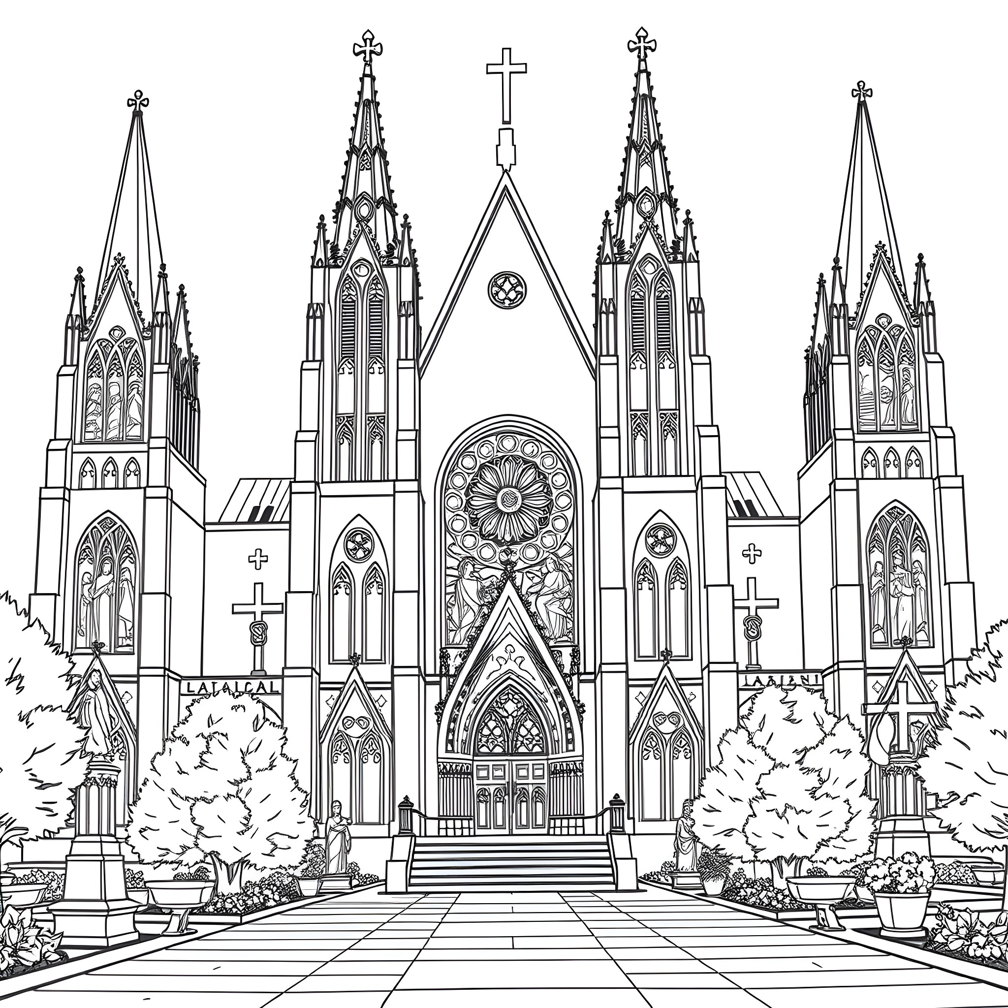Best Church Coloring Pages (Free Printable PDF)