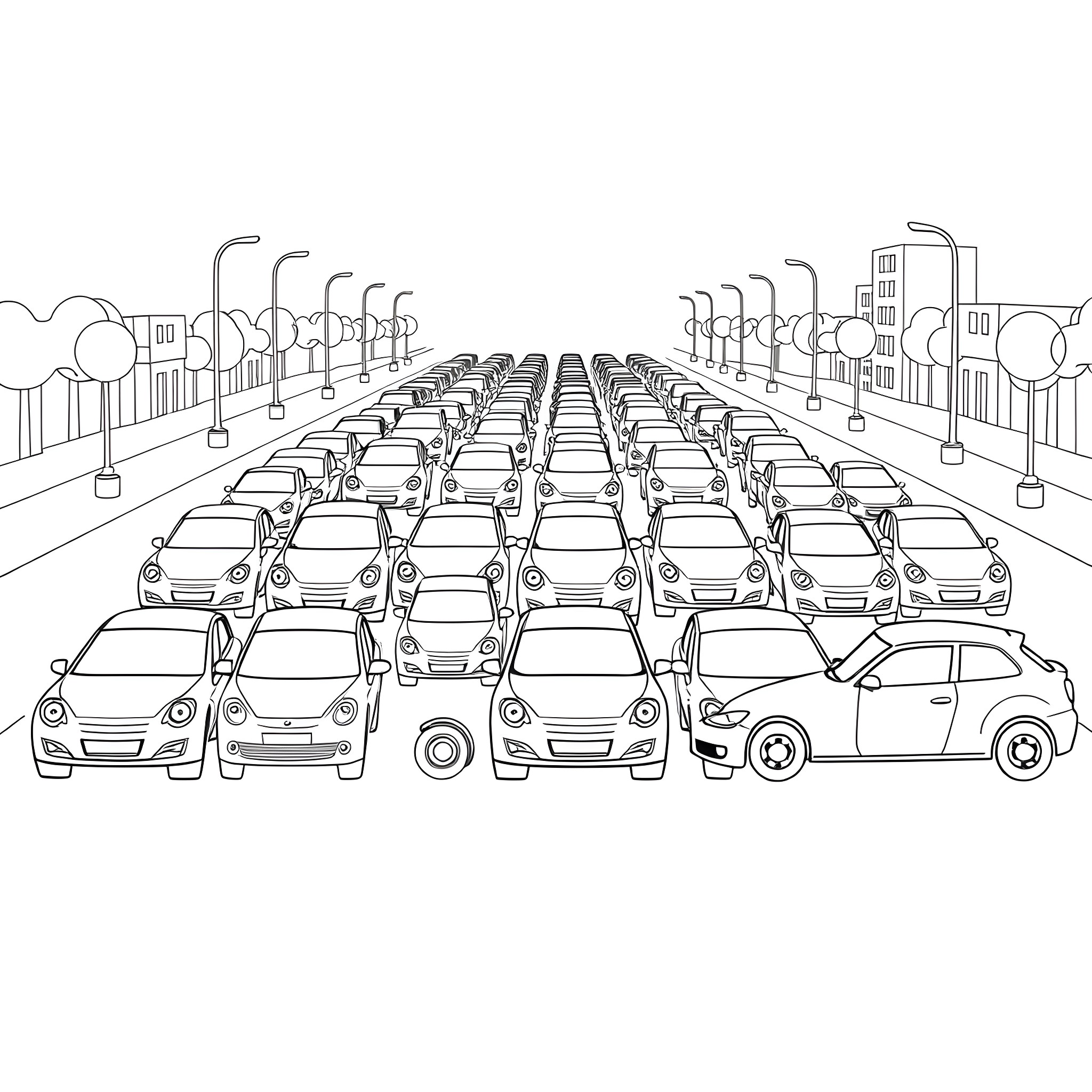 101 Best Car Coloring Pages (Free Printable PDFs)