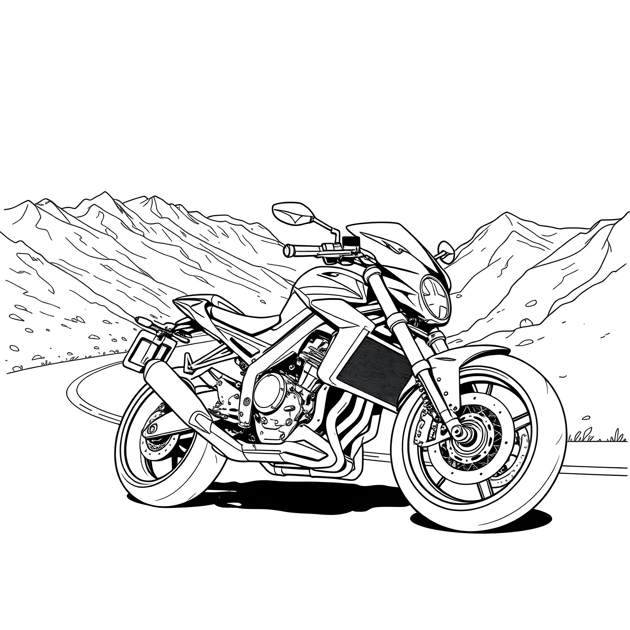 1 Best Superbike Coloring Pages (Free Printable PDFs)