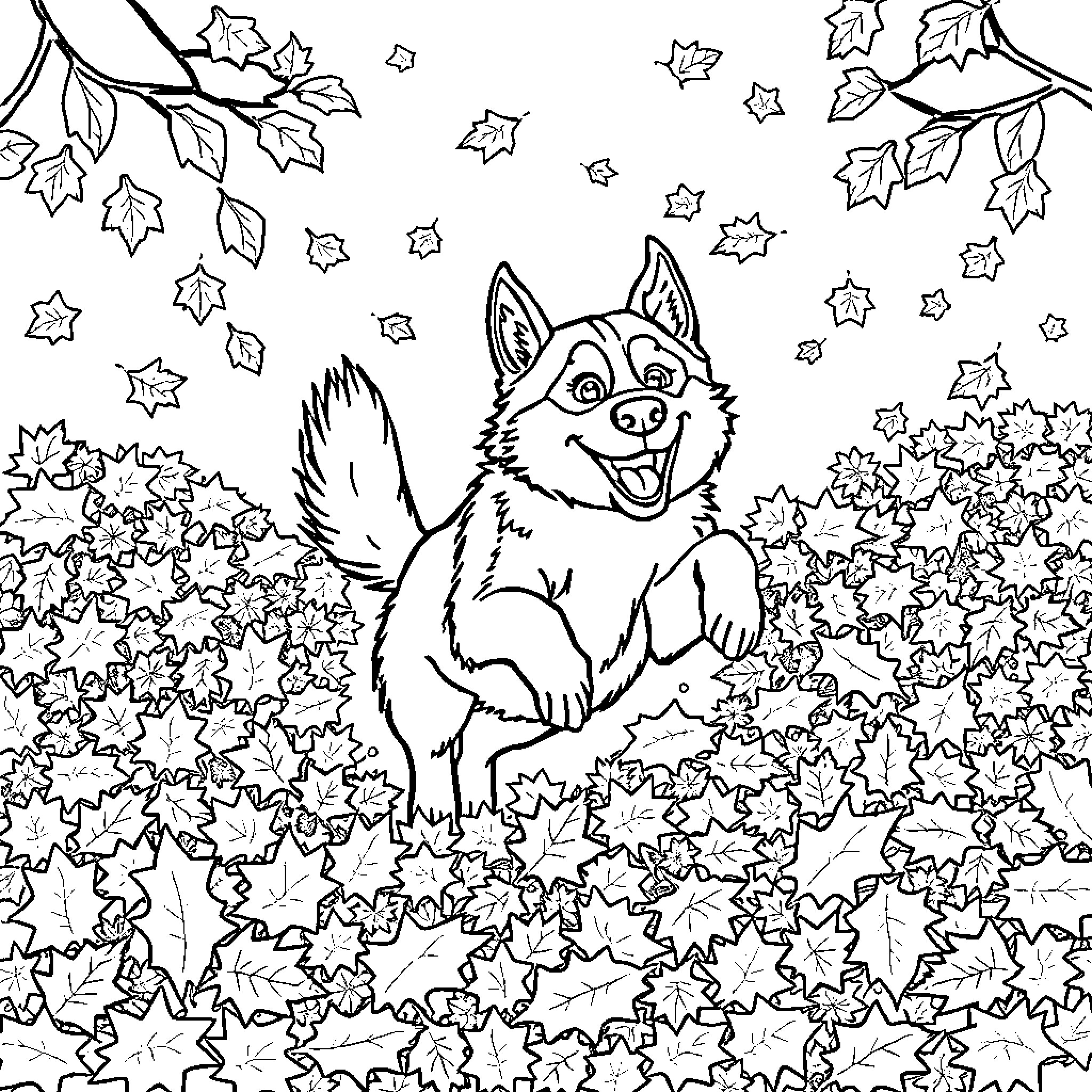 Best Husky Coloring Pages (Free Printable PDF)