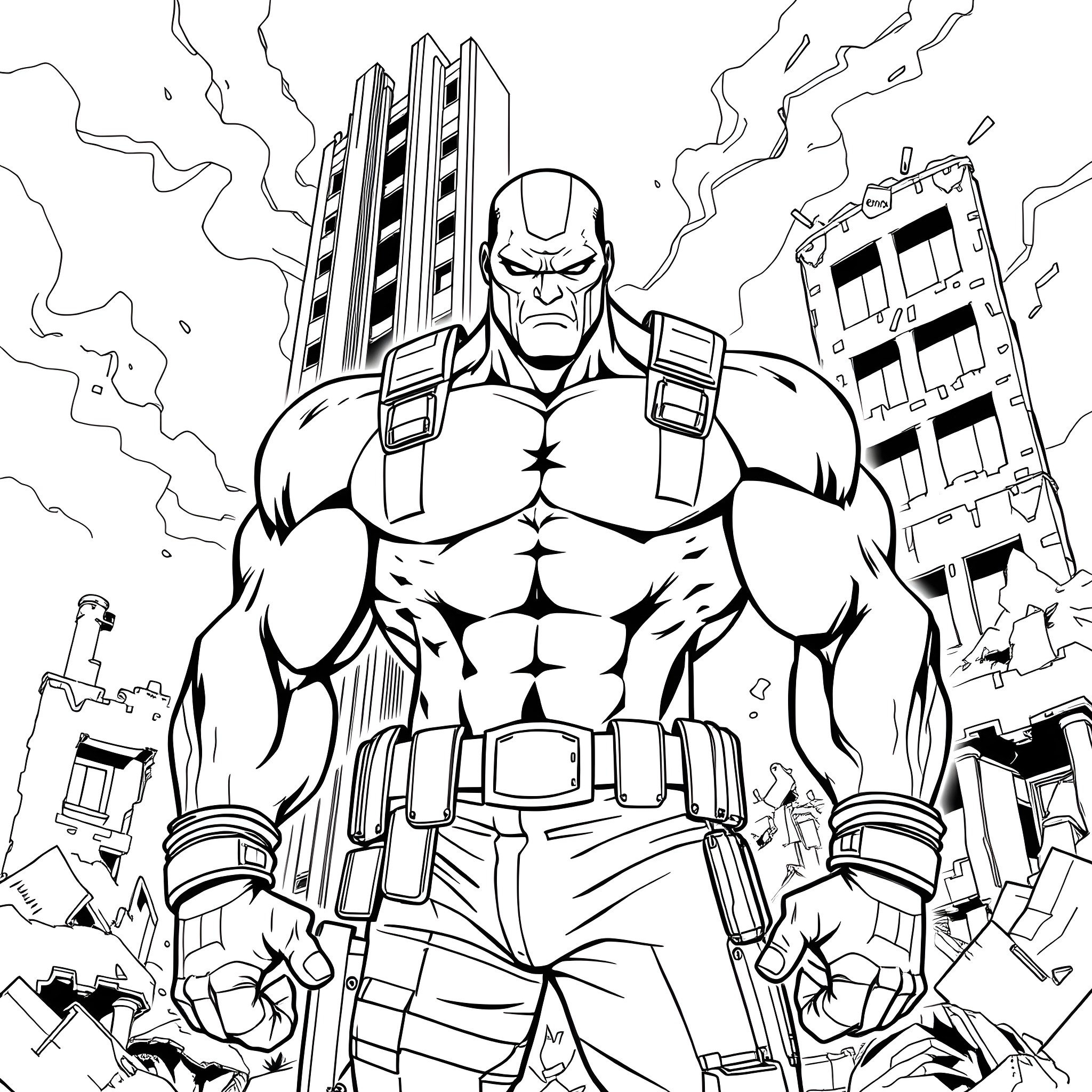 107 Best Bane Coloring Pages (Free Printable PDFs)
