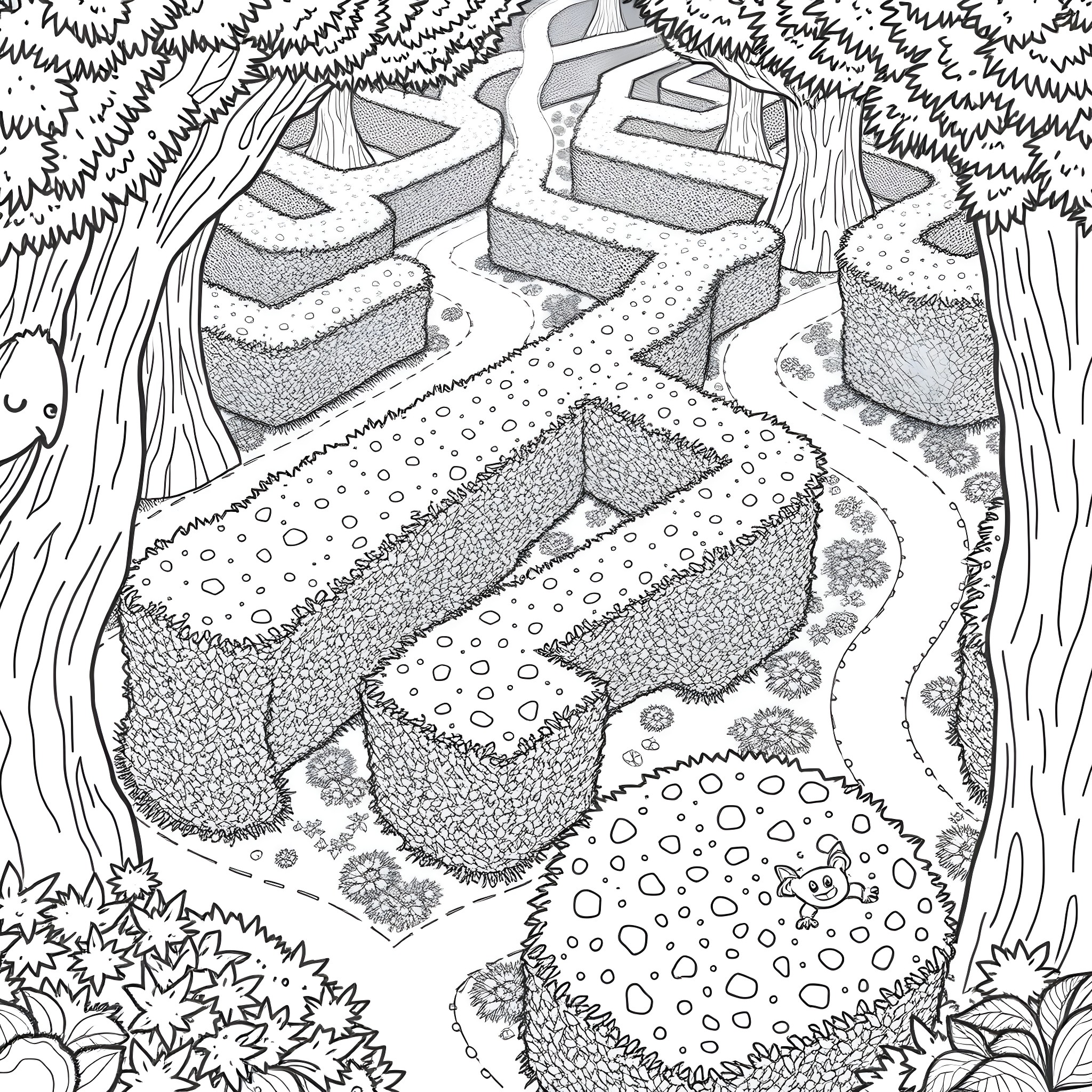 6 Best Stone Coloring Pages (Free Printable PDFs)