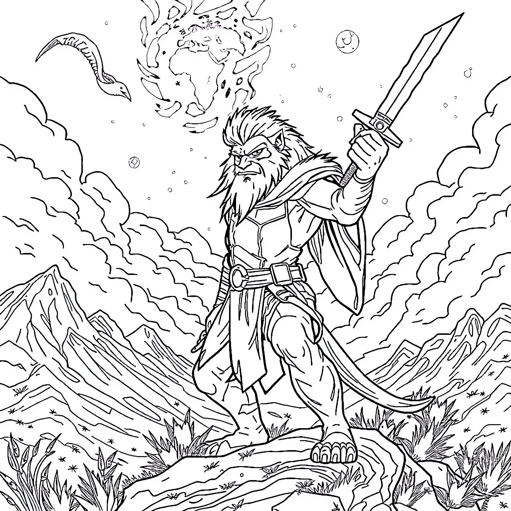 Best Maki Zen'in Coloring Pages (Free Printable PDF)