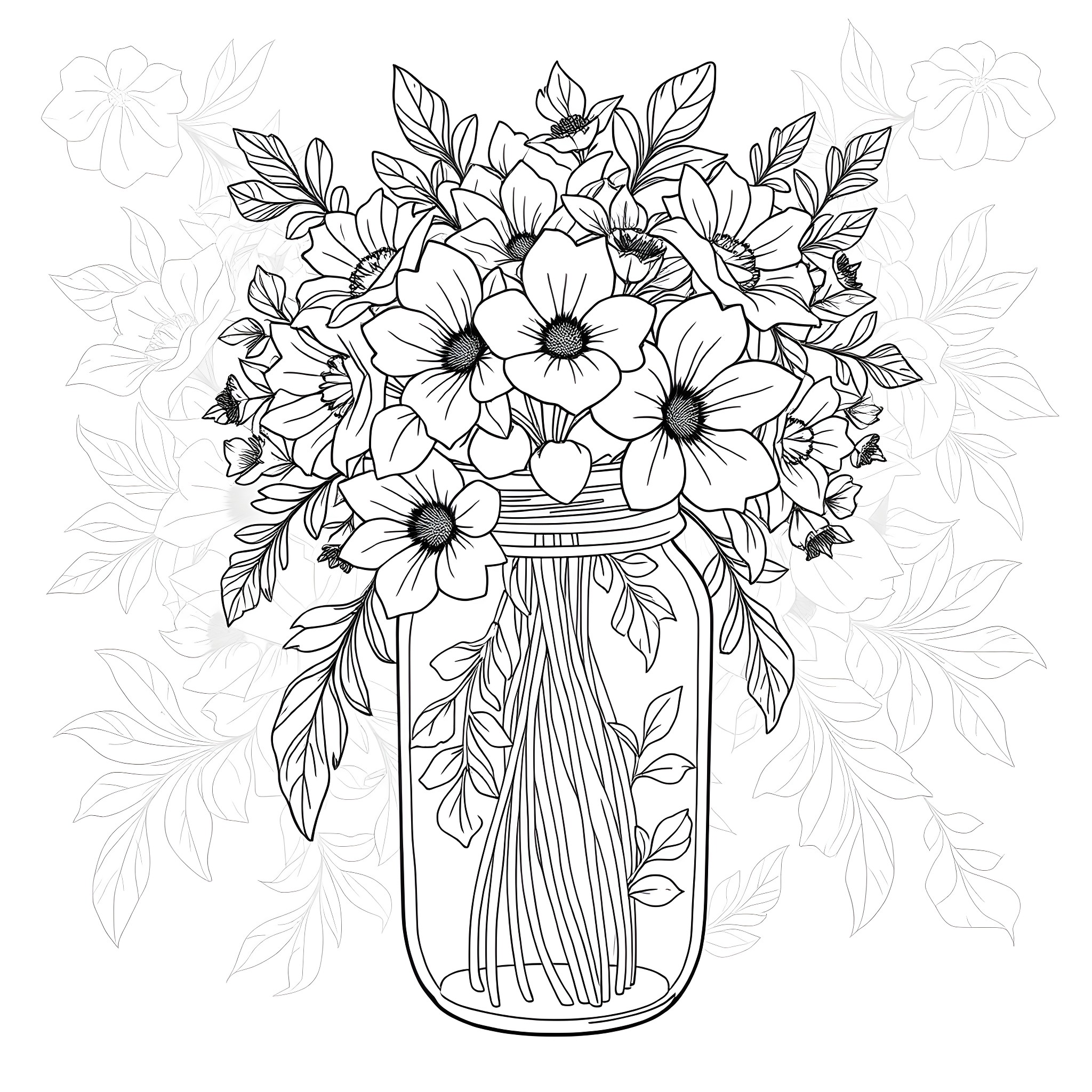 9 Best Jar Coloring Pages (Free Printable PDFs)