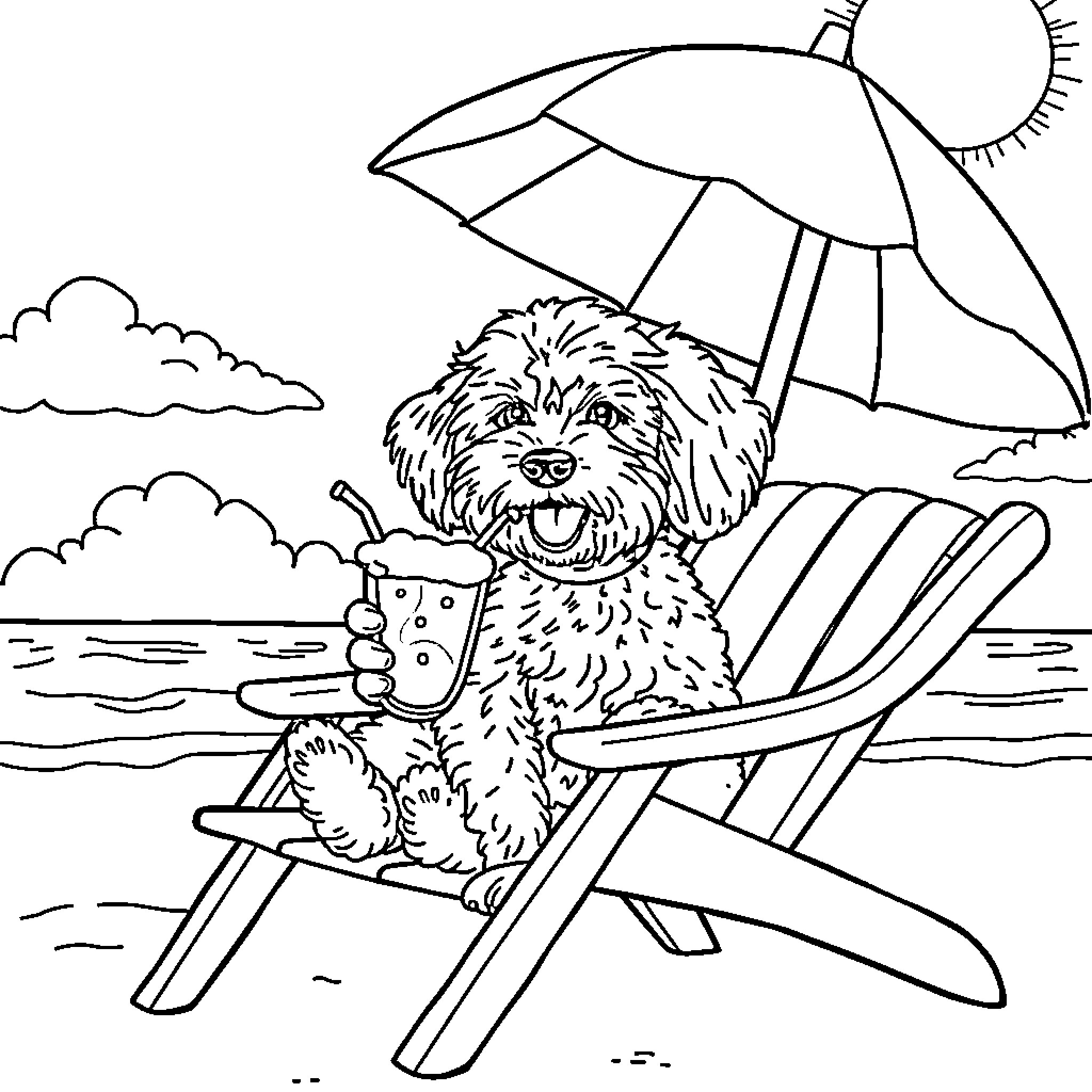 Best Cockapoo Coloring Pages (Free Printable PDF)