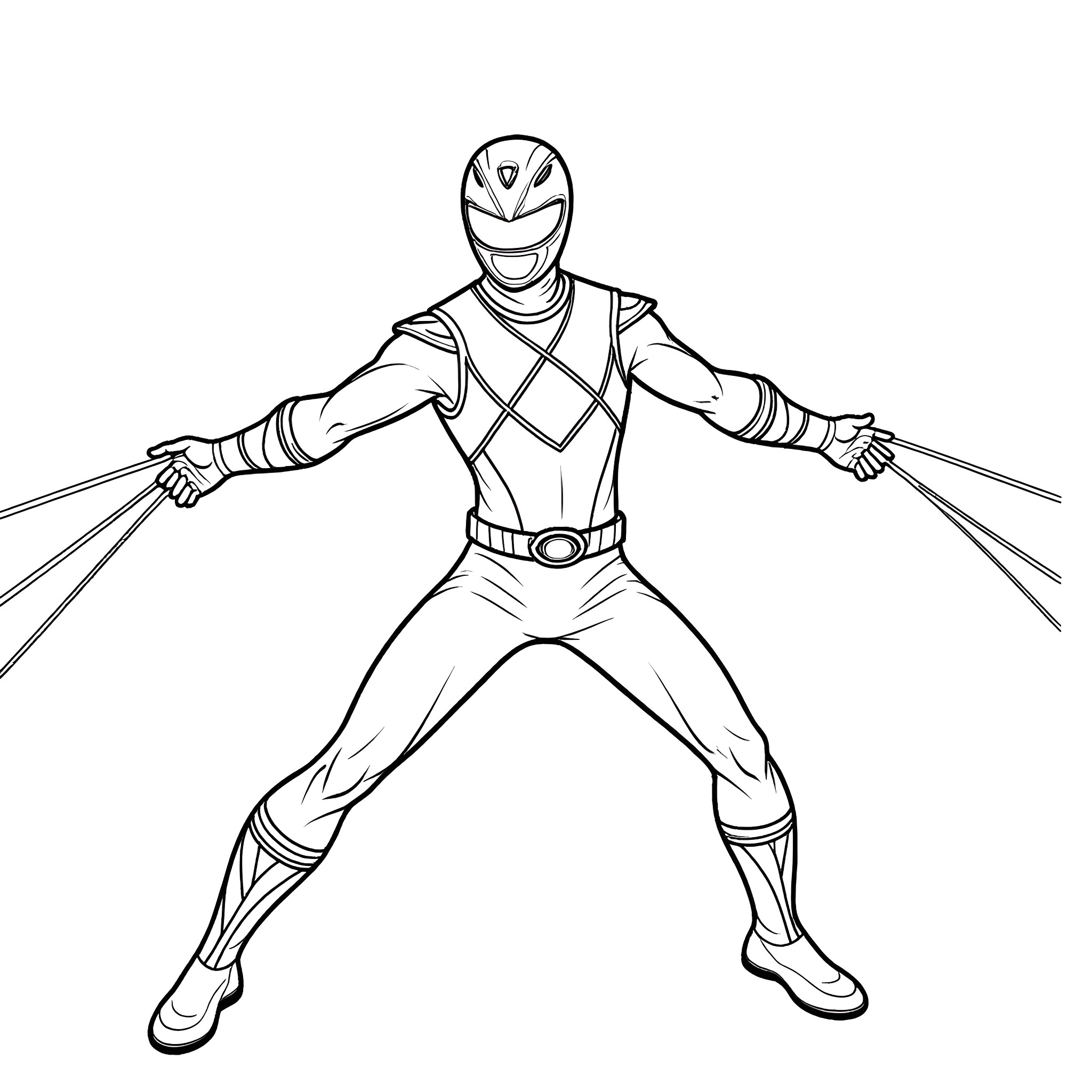 Best Power Ranger Coloring Pages (Free Printable PDF)
