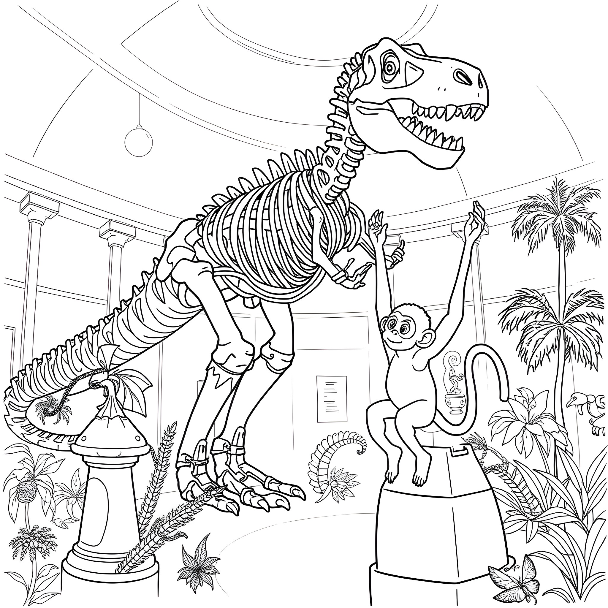 2 Best Museum Characters Coloring Pages (Free Printable PDFs)