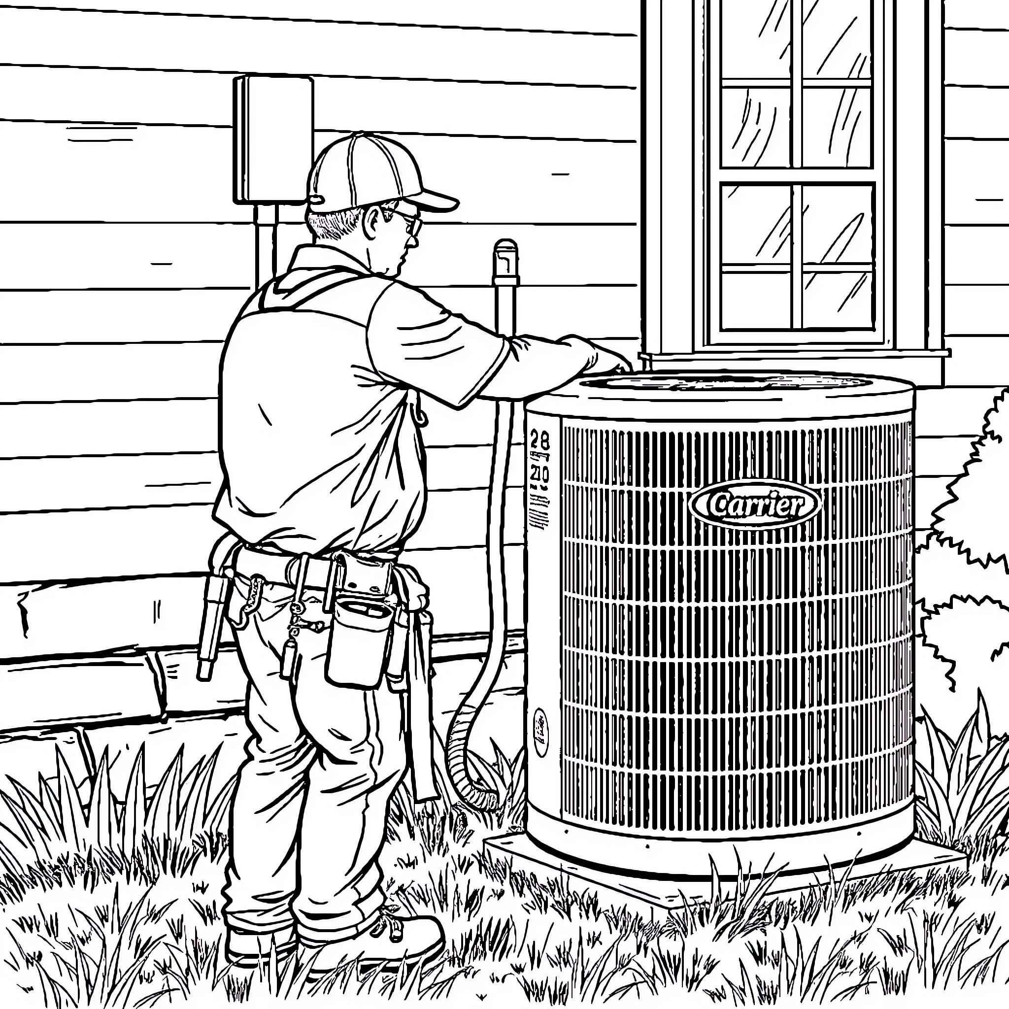 Best HVAC Coloring Pages (Free Printable PDF)