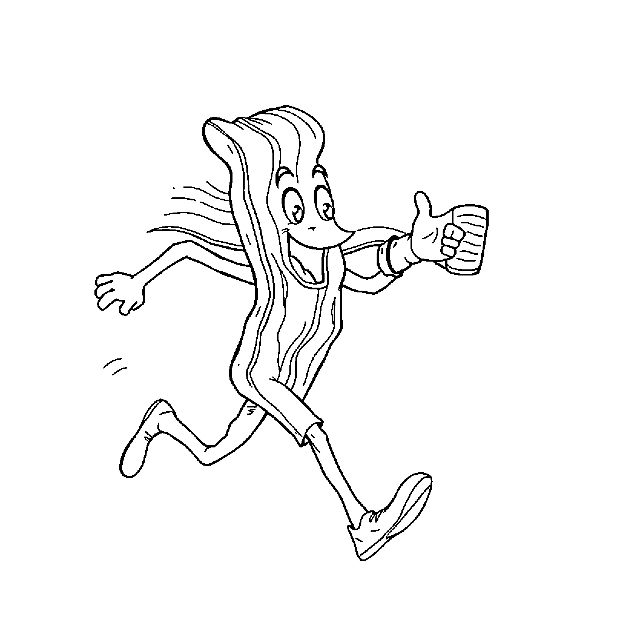 Best Bacon Coloring Pages (Free Printable PDF)