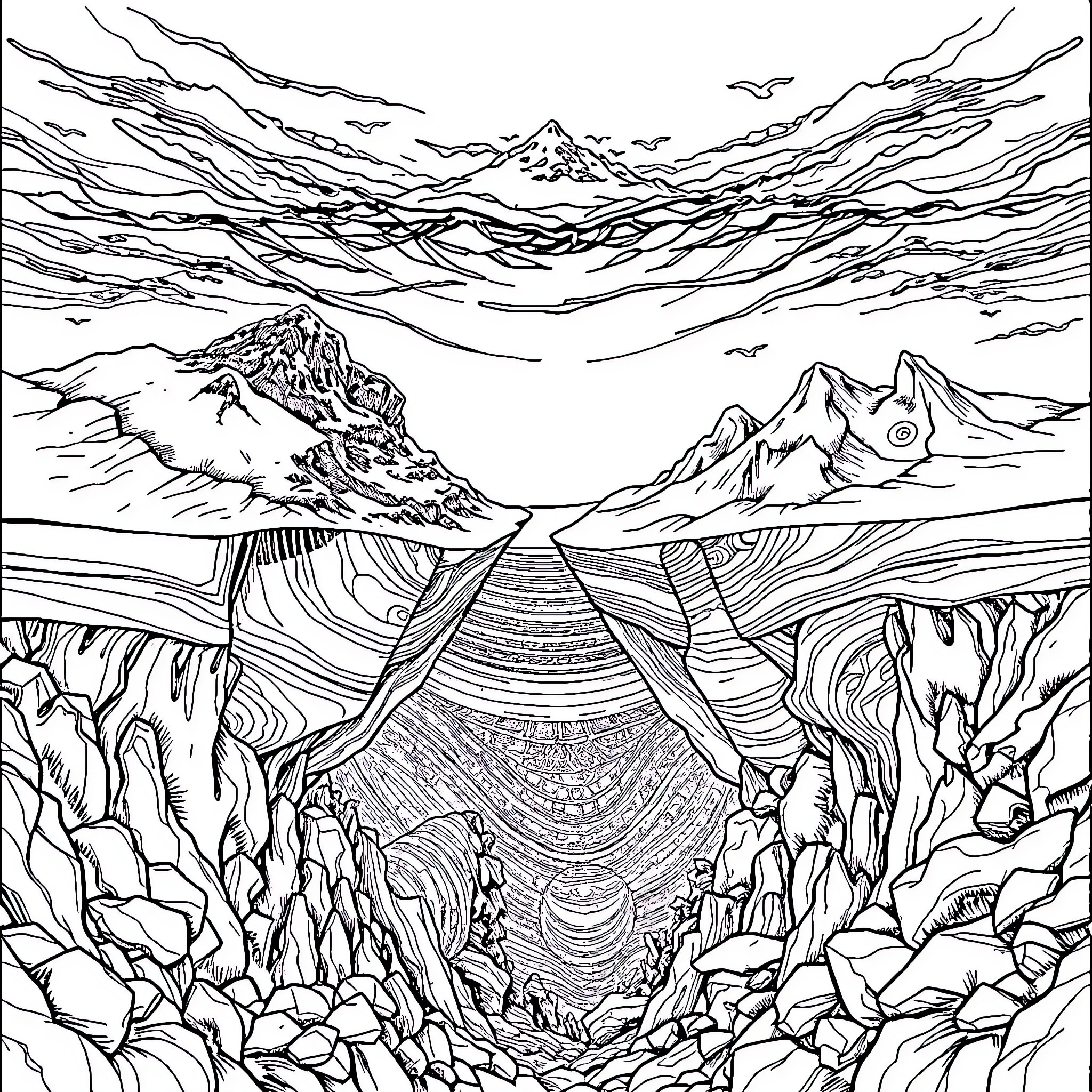Best Plate Boundary Coloring Pages (Free Printable PDF)