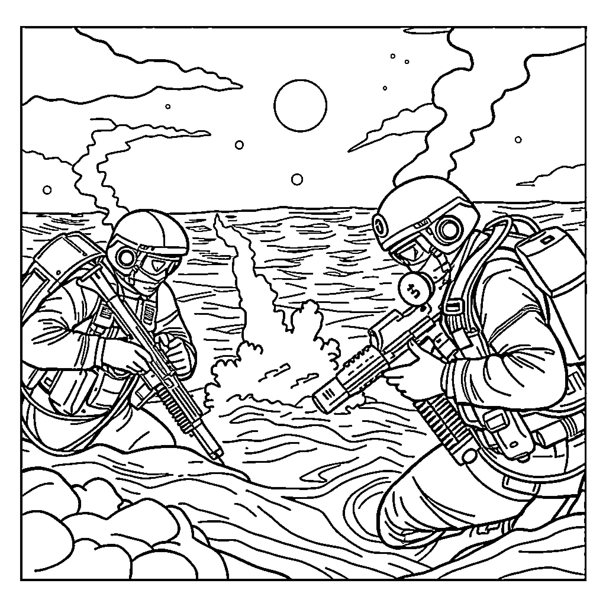 Best Mine Countermeasures Coloring Pages (Free Printable PDF)