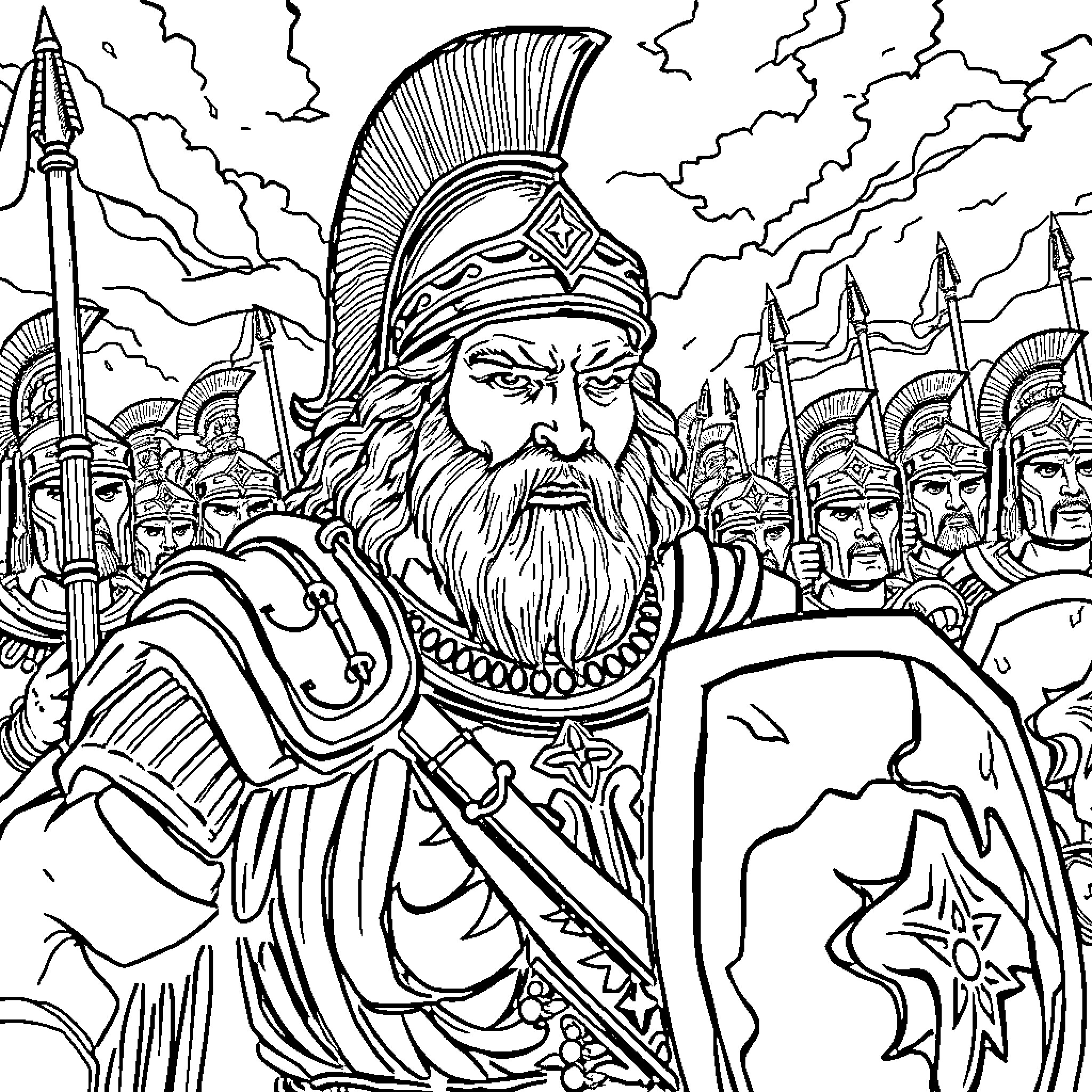 Best Alexander the Great Coloring Pages (Free Printable PDF)