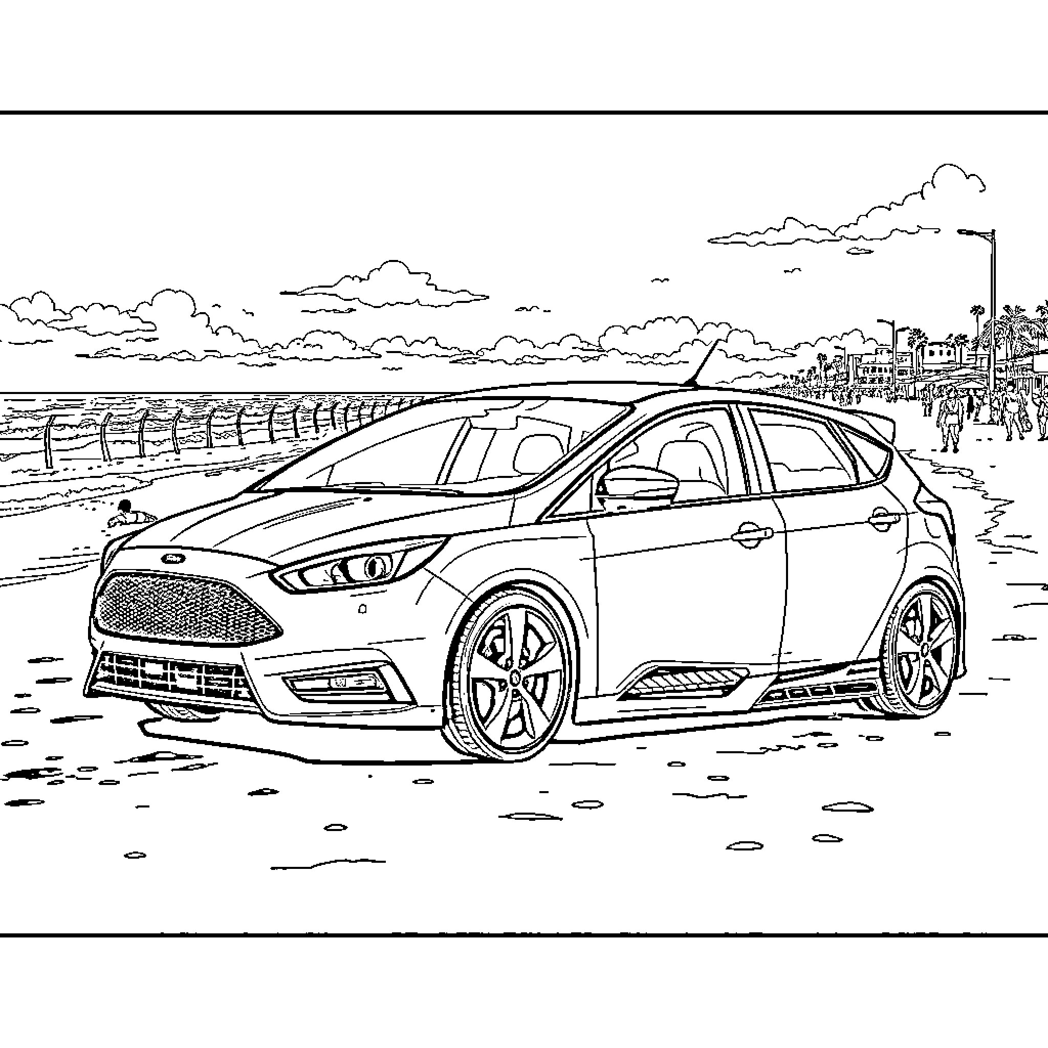 Best Ford Coloring Pages (Free Printable PDF)