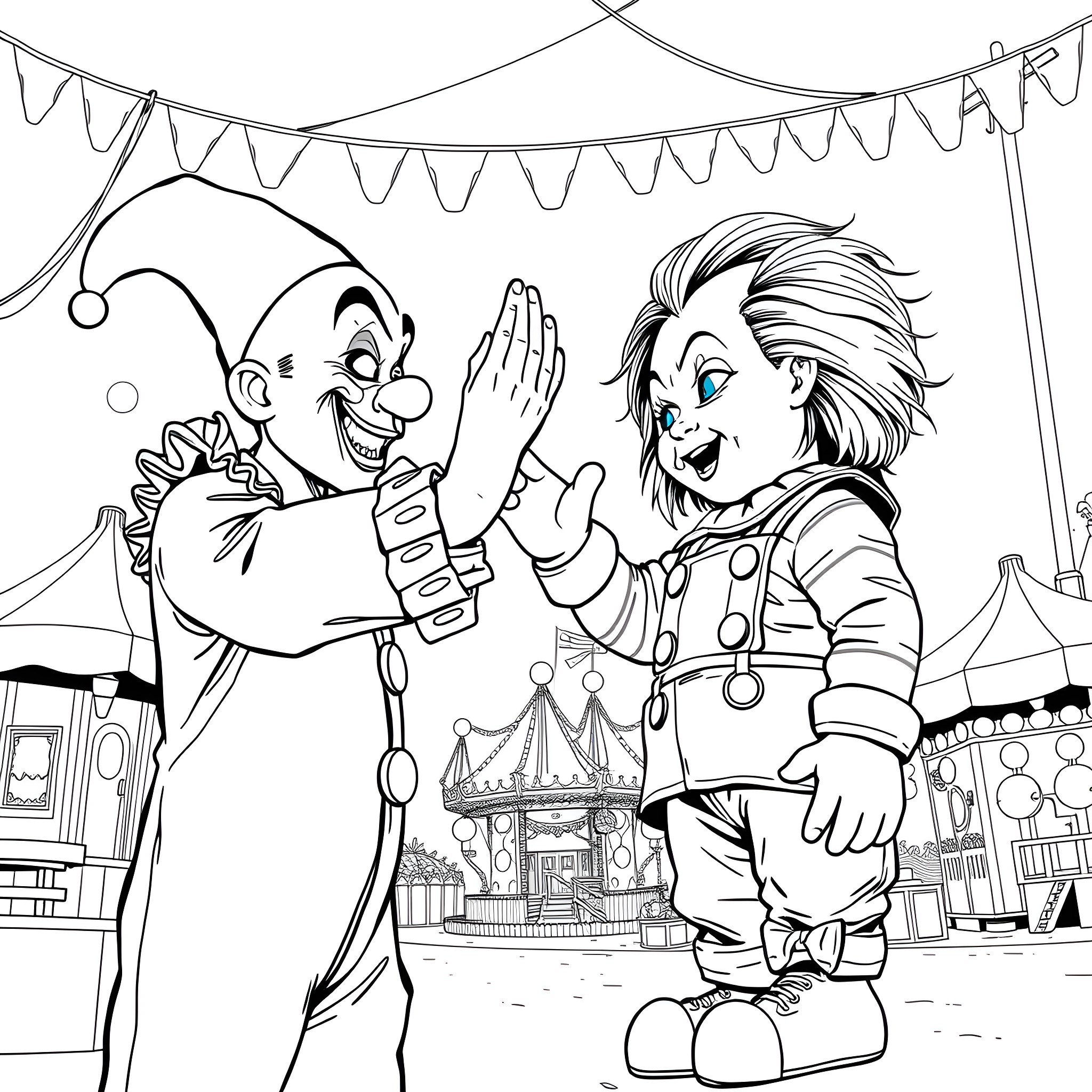 Best Art The Clown Coloring Pages (Free Printable PDF)