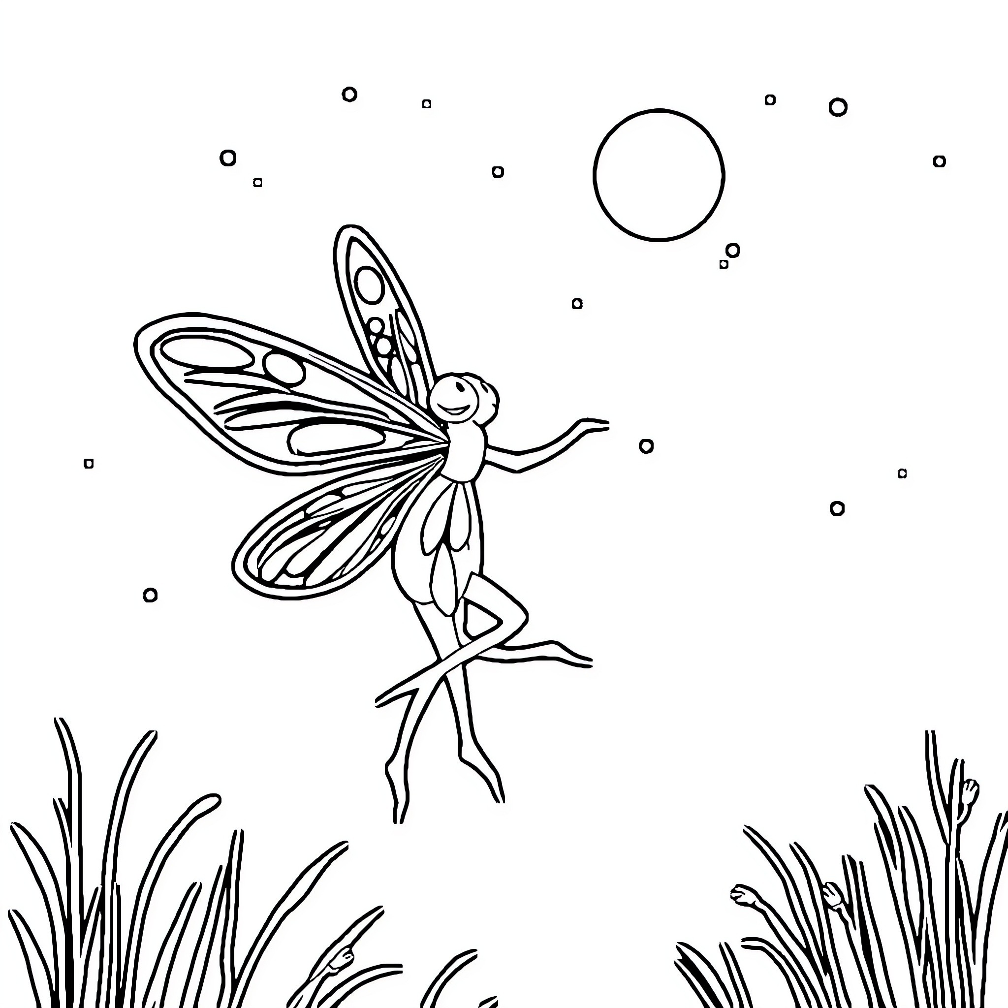 Best Firefly Coloring Pages (Free Printable PDF)