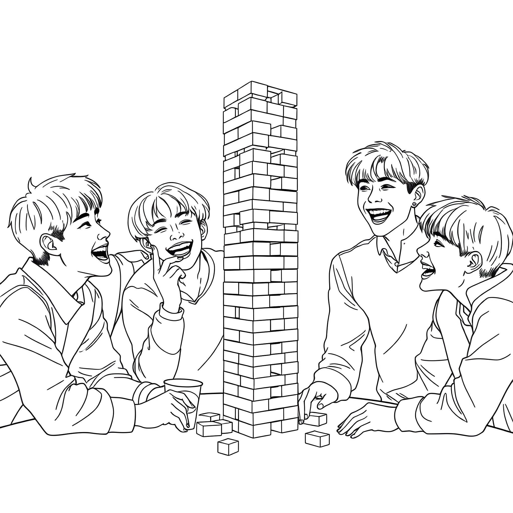 56 Best BTS Coloring Pages (Free Printable PDFs)