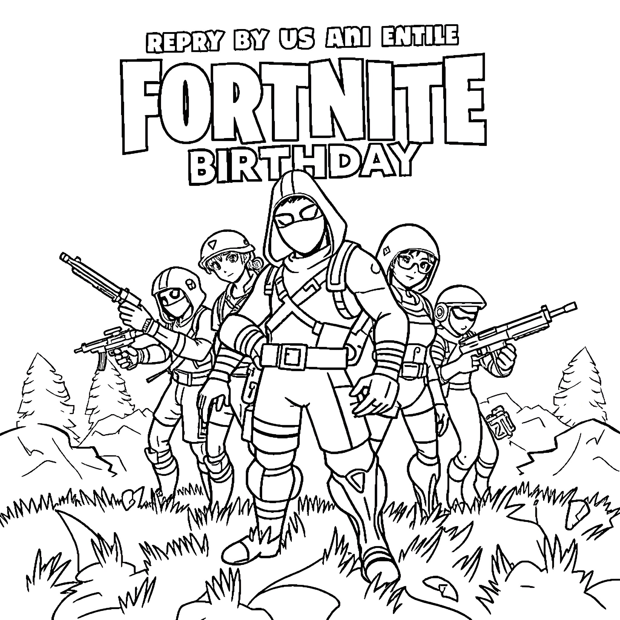 67 Best Fortnite Coloring Pages (Free Printable PDFs)