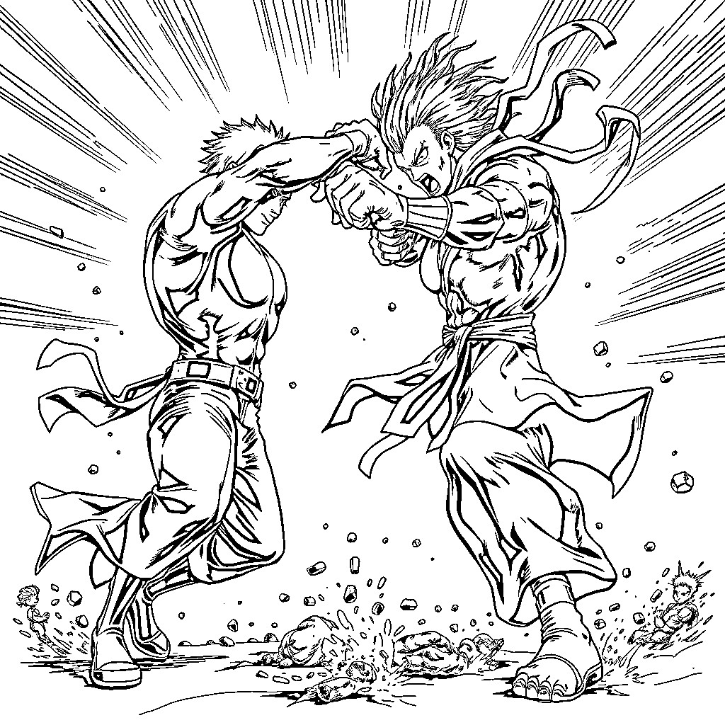 Best One Punchman Coloring Pages (Free Printable PDF)