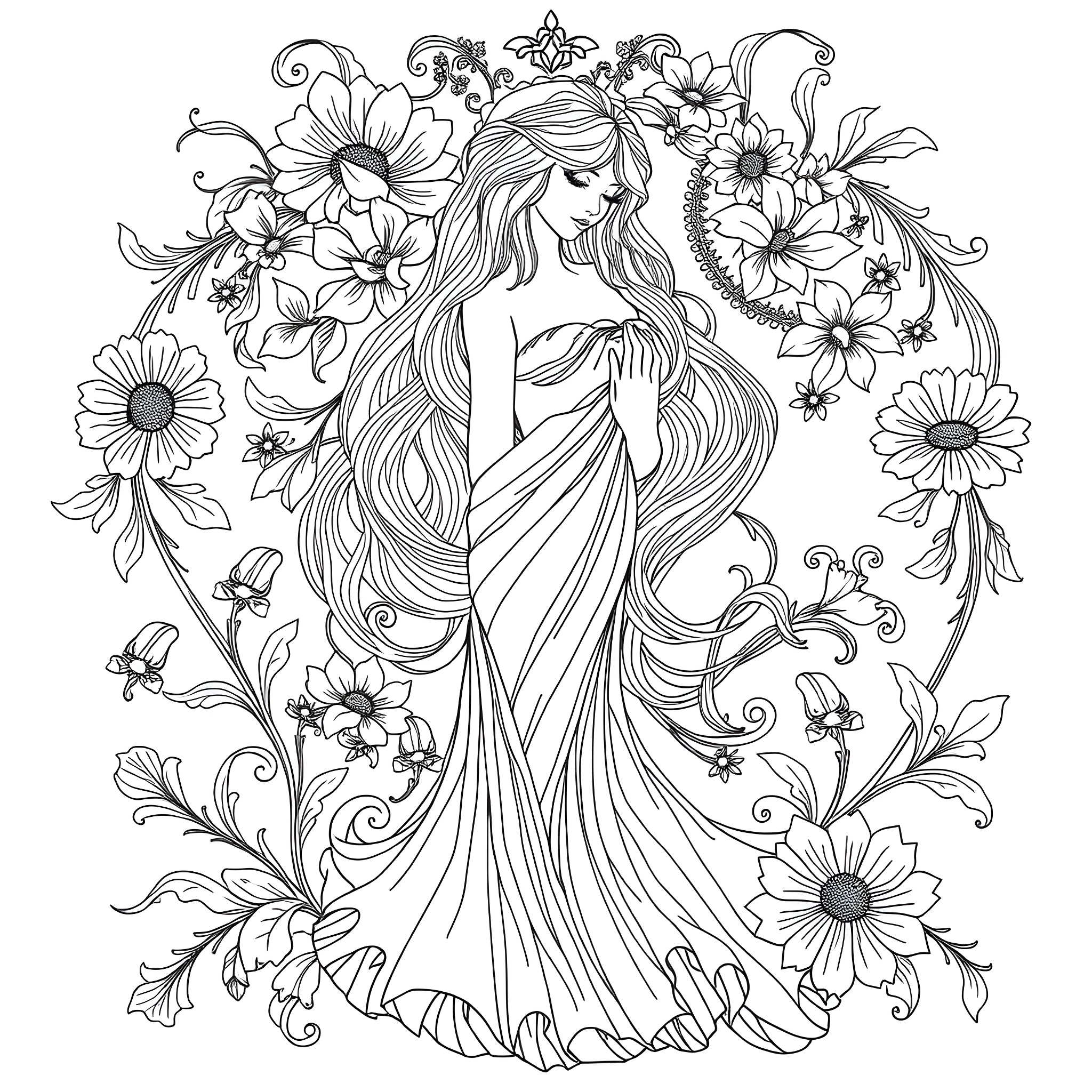 7 Best Art Deco Coloring Pages (Free Printable PDFs)