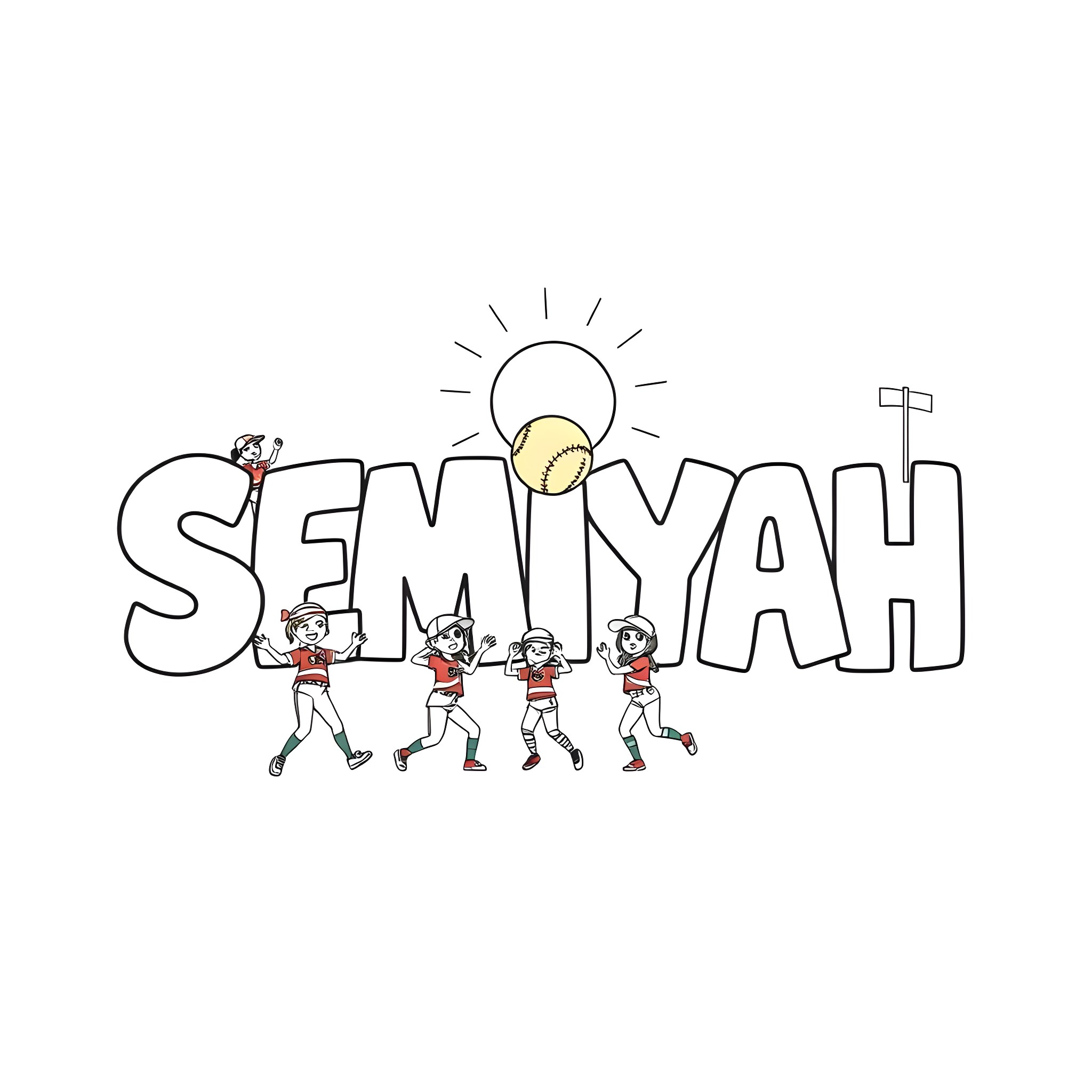 8 Best Semiyah Coloring Pages (Free Printable PDFs)
