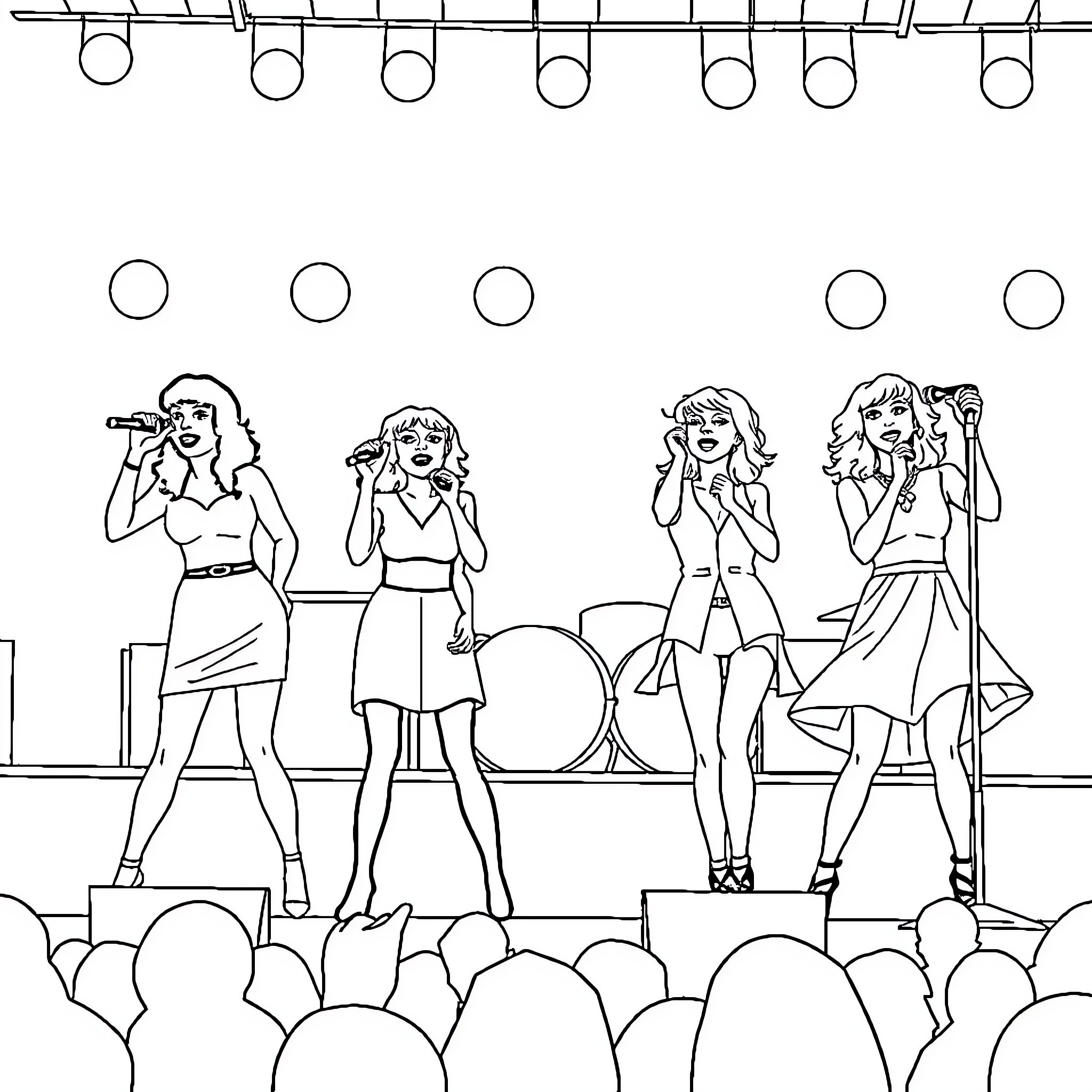 Best Spice Girls Coloring Pages (Free Printable PDF)